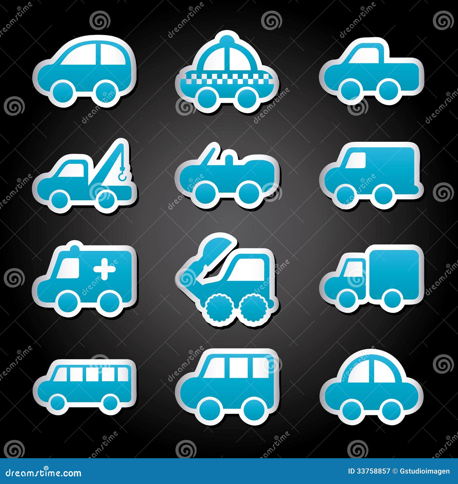 Cars Design Evolution Cartoon Vector Infographics | CartoonDealer.com ...