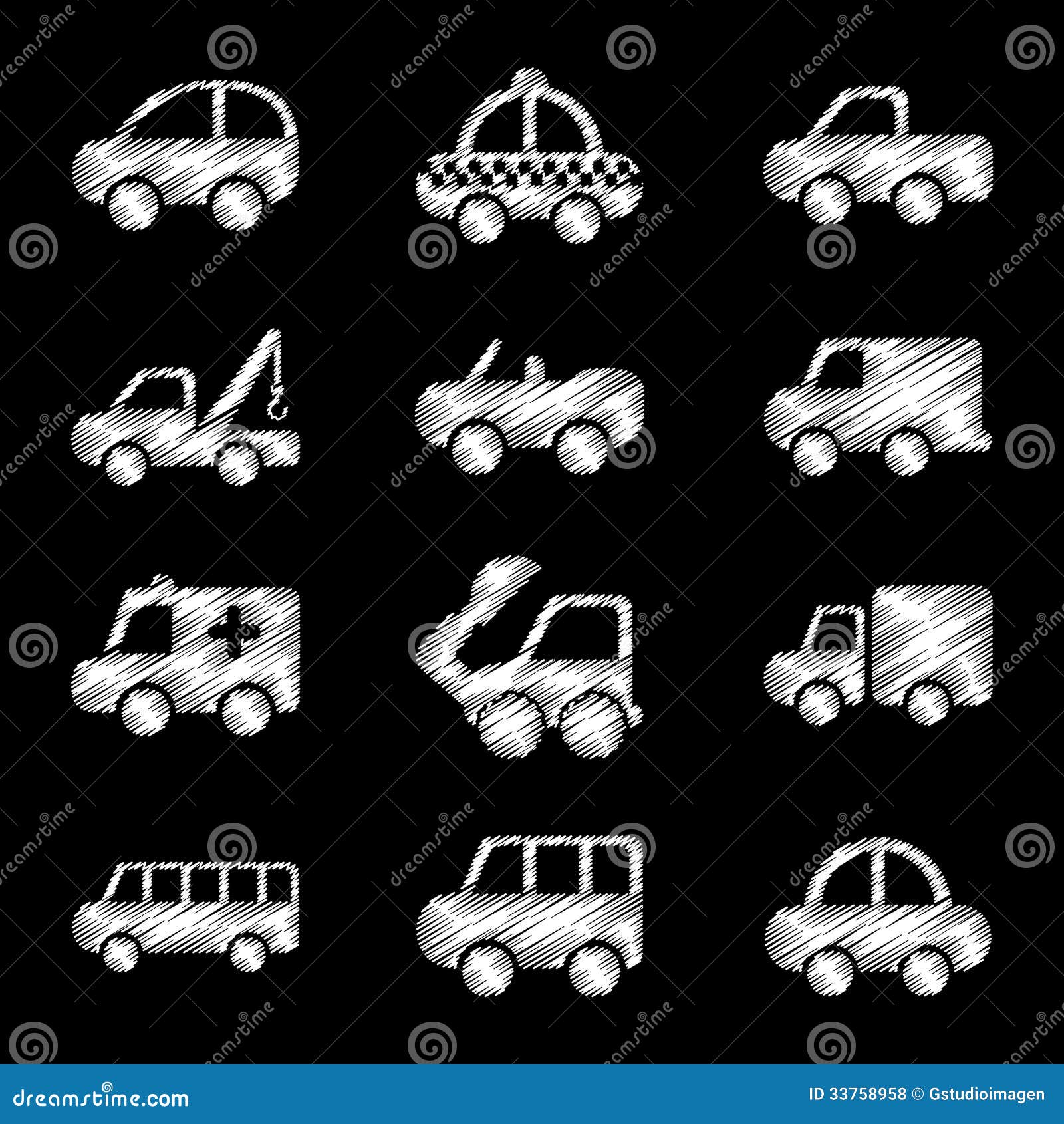 Cars Design Evolution Cartoon Vector Infographics | CartoonDealer.com ...