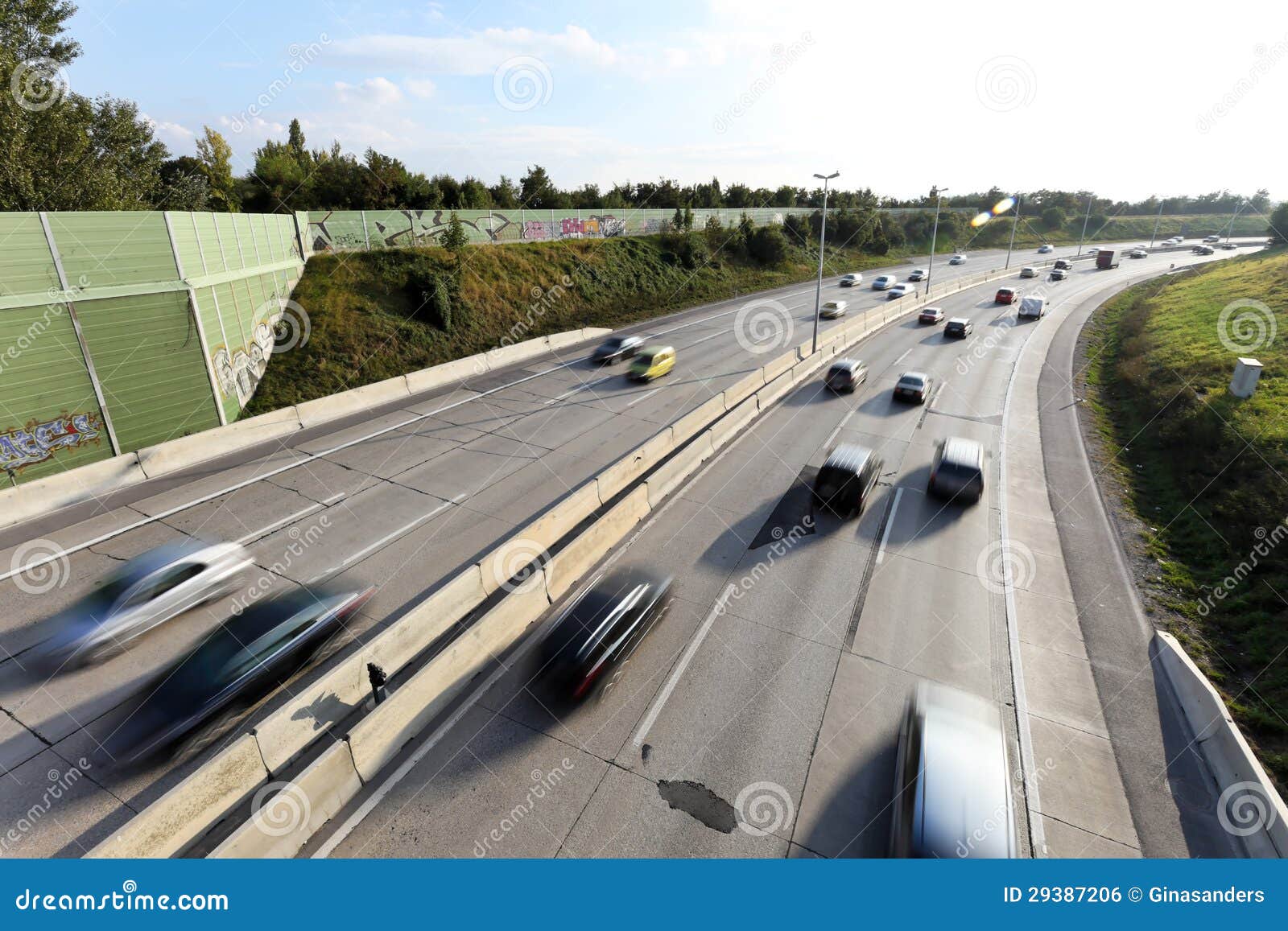 Cars drive on a highway stock photo. Image of drive, driving - 29387206