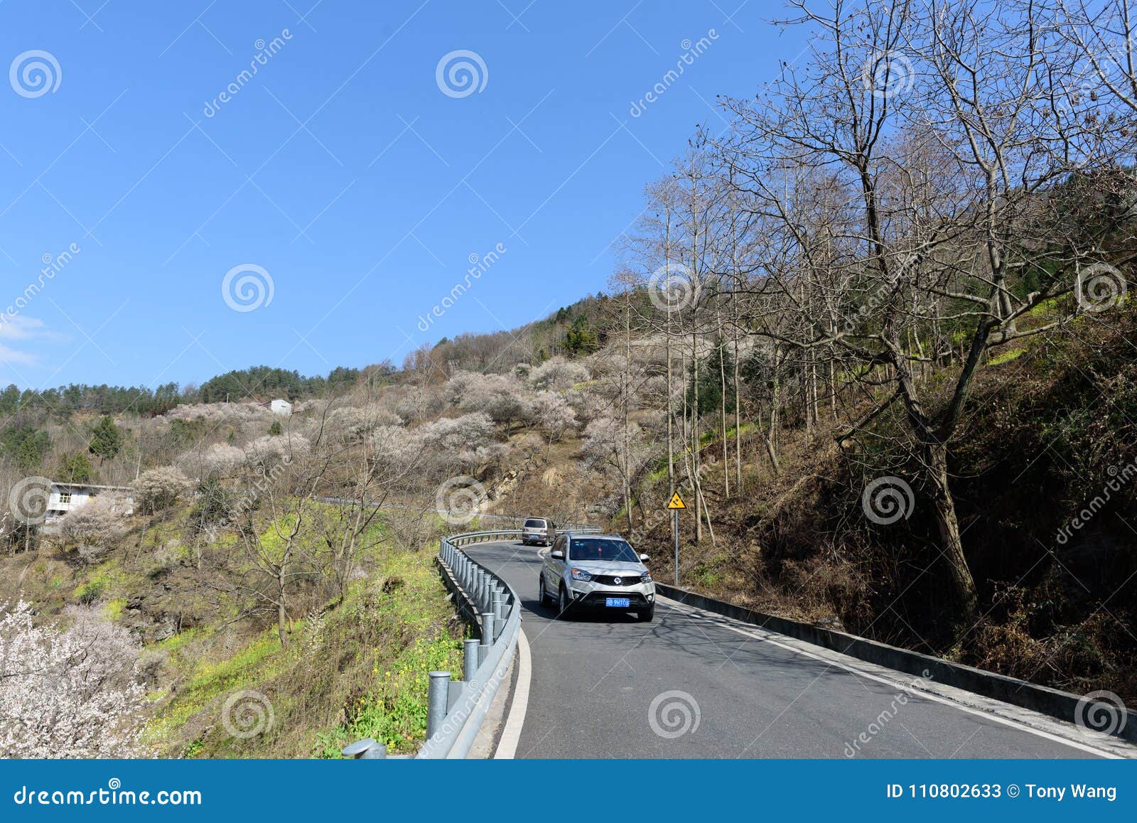 Cars Driving through a Curvy Mountain Road Editorial Stock Photo ...