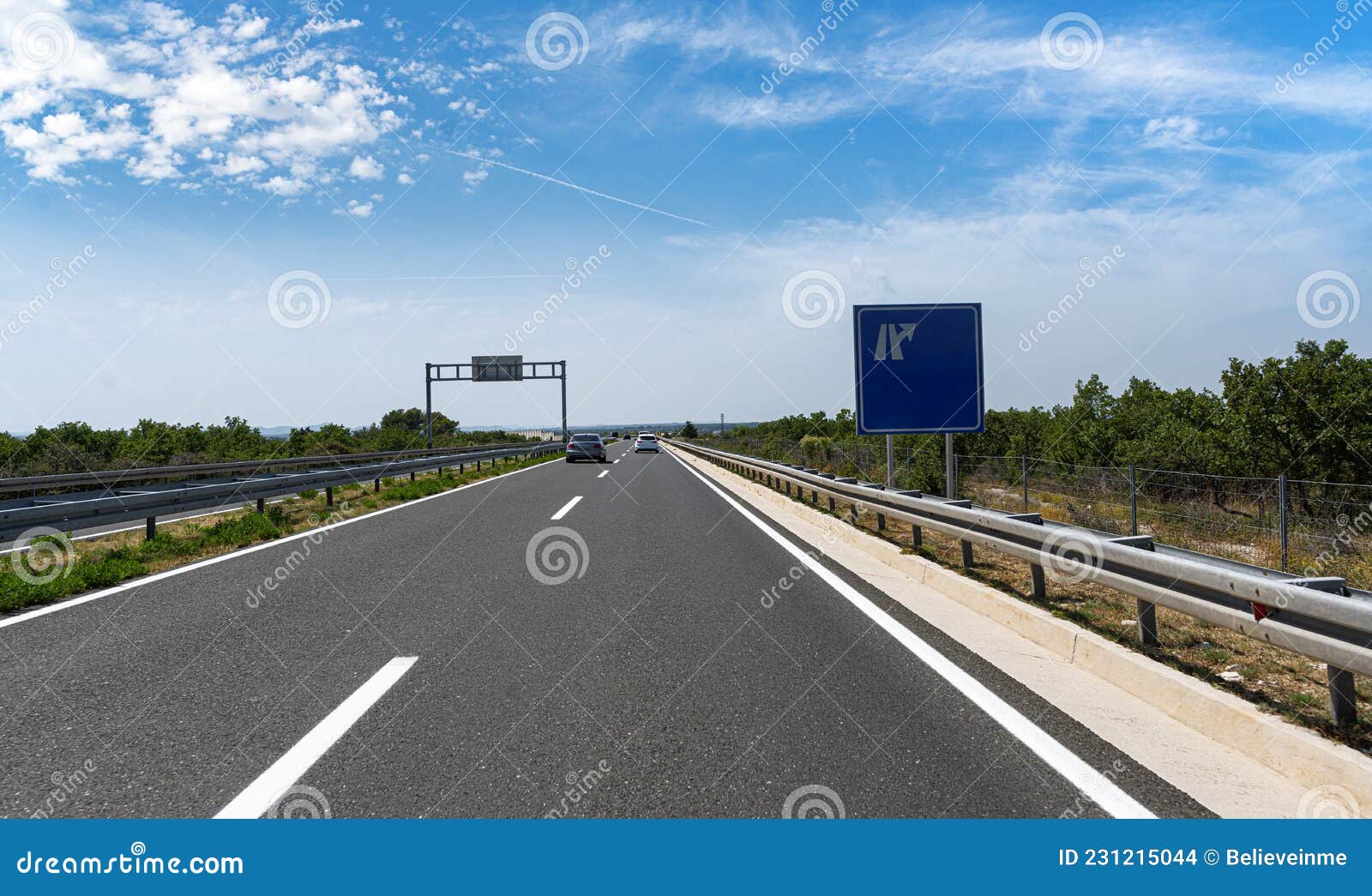 Cars are Driving on the Expressway. Stock Photo - Image of ...