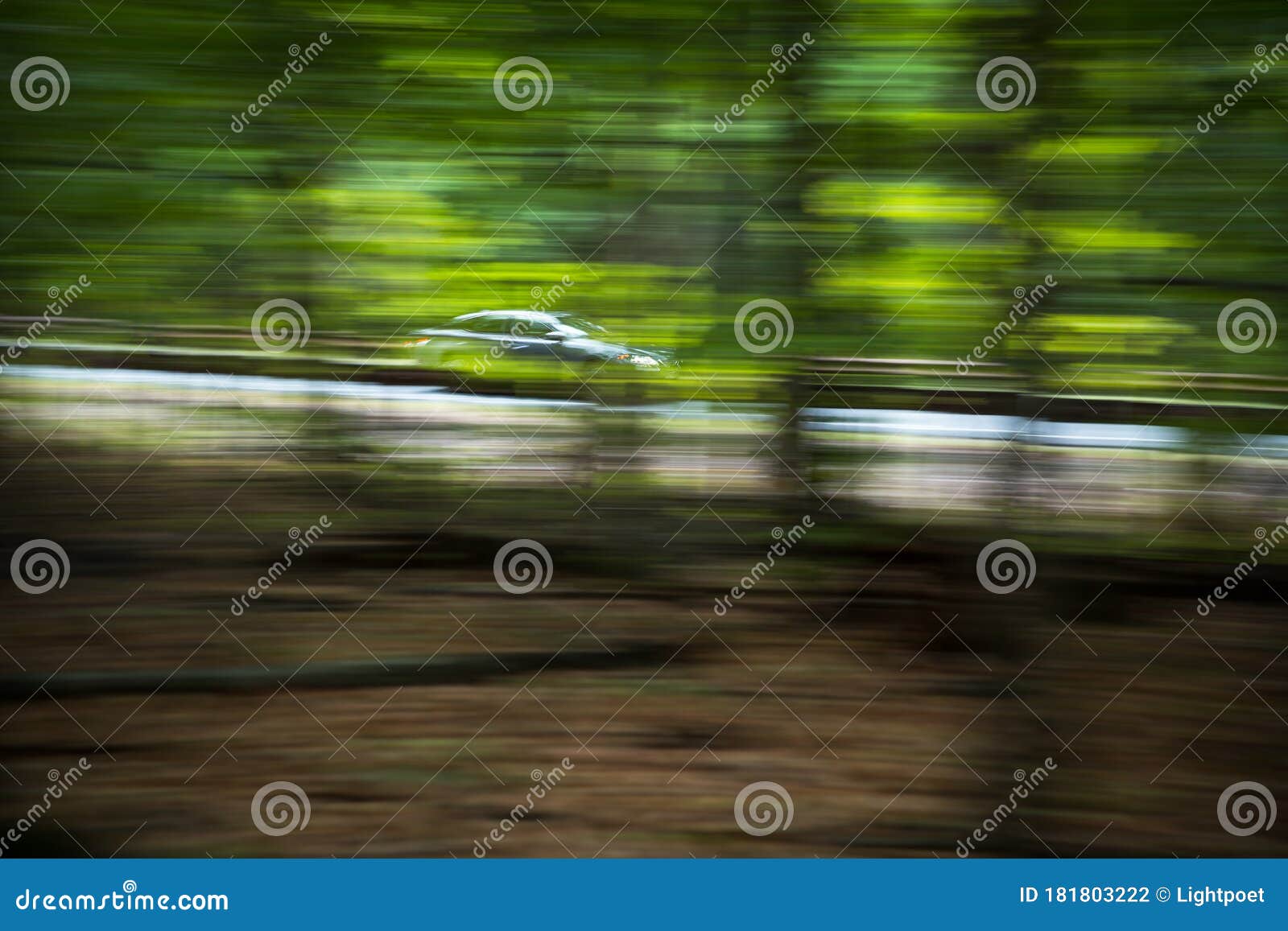 Cars Going Fast on an Interstate Road Stock Photo - Image of fast ...