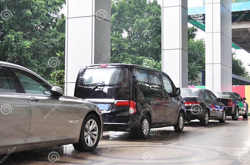 Cars in hallway stock photo. Image of business, park - 25044718