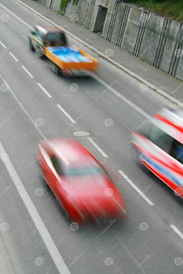 Cars in motion stock photo. Image of blur, automobile - 2363432