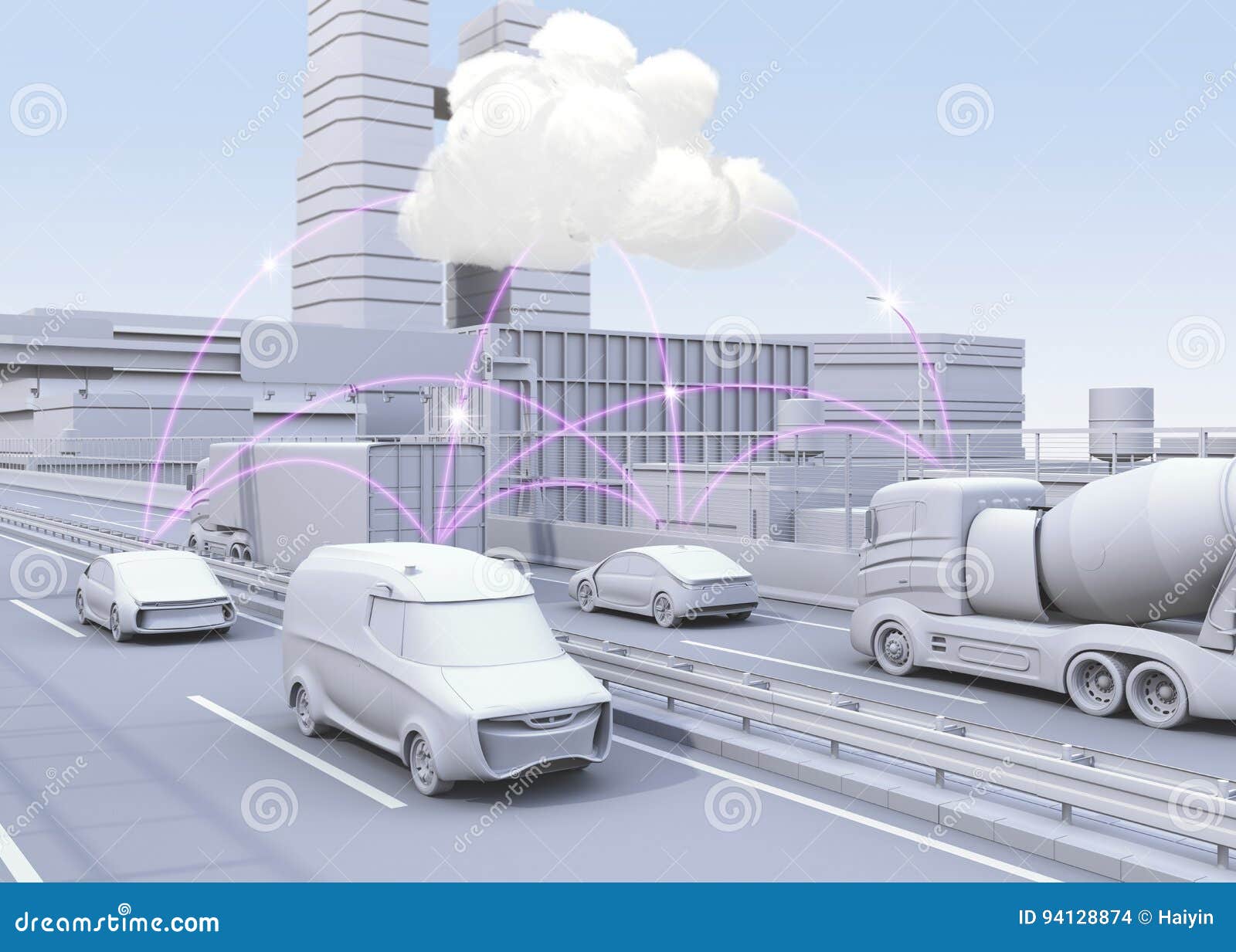 Cars on Motorway Sharing Traffic Information by Computer Network ...