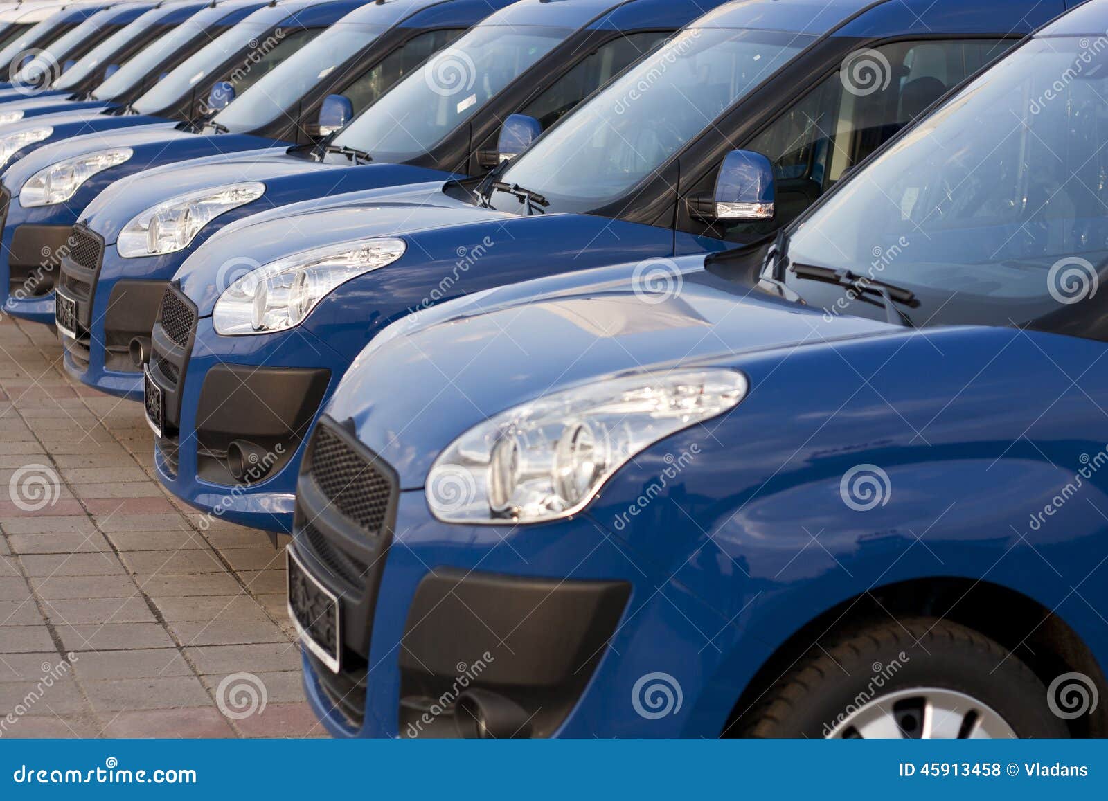Cars in a row stock photo. Image of parking, engine, modern - 45913458