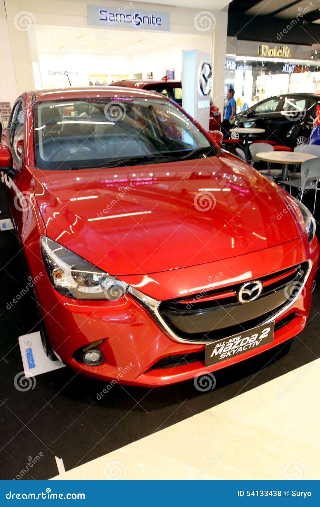 Cars show editorial stock photo. Image of atrium, brand - 54133438
