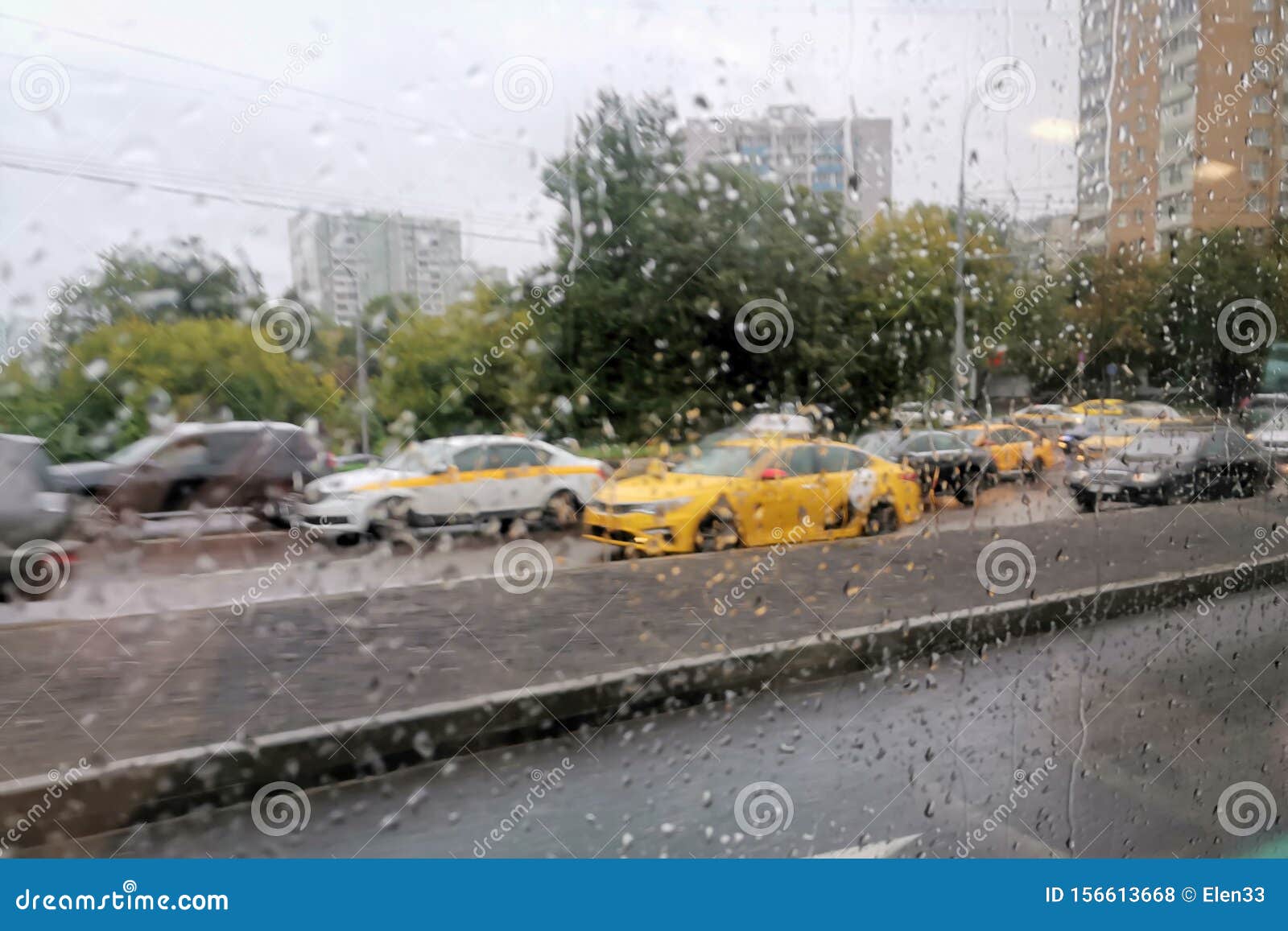 Cars are Standing in Traffic Jam Stock Photo - Image of traffic ...
