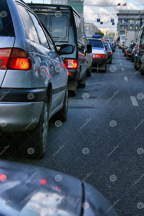 Cars stopper stock photo. Image of street, motion, stop - 9648770
