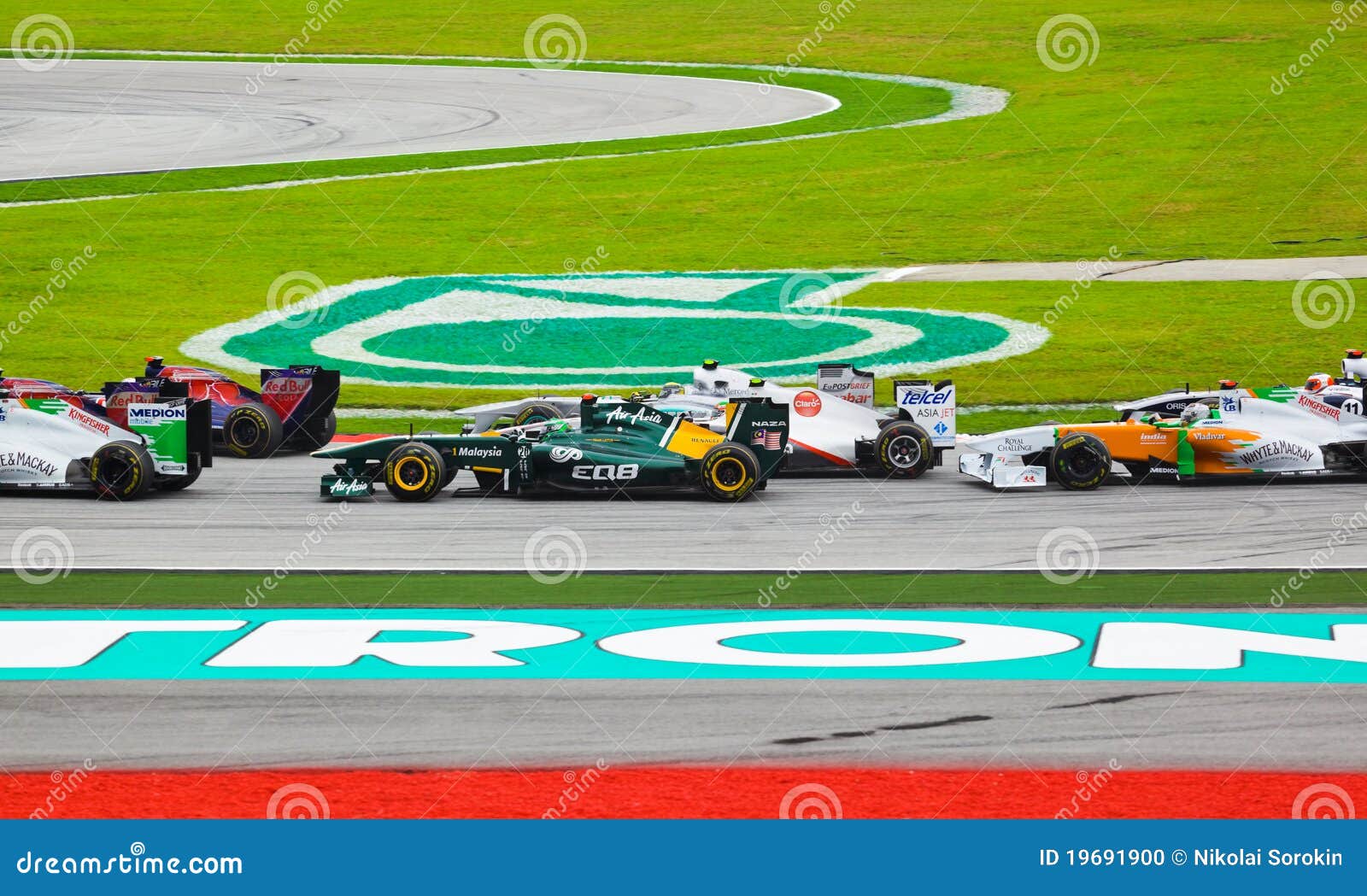 Cars on Track at Race of Formula 1 Editorial Image - Image of formula ...