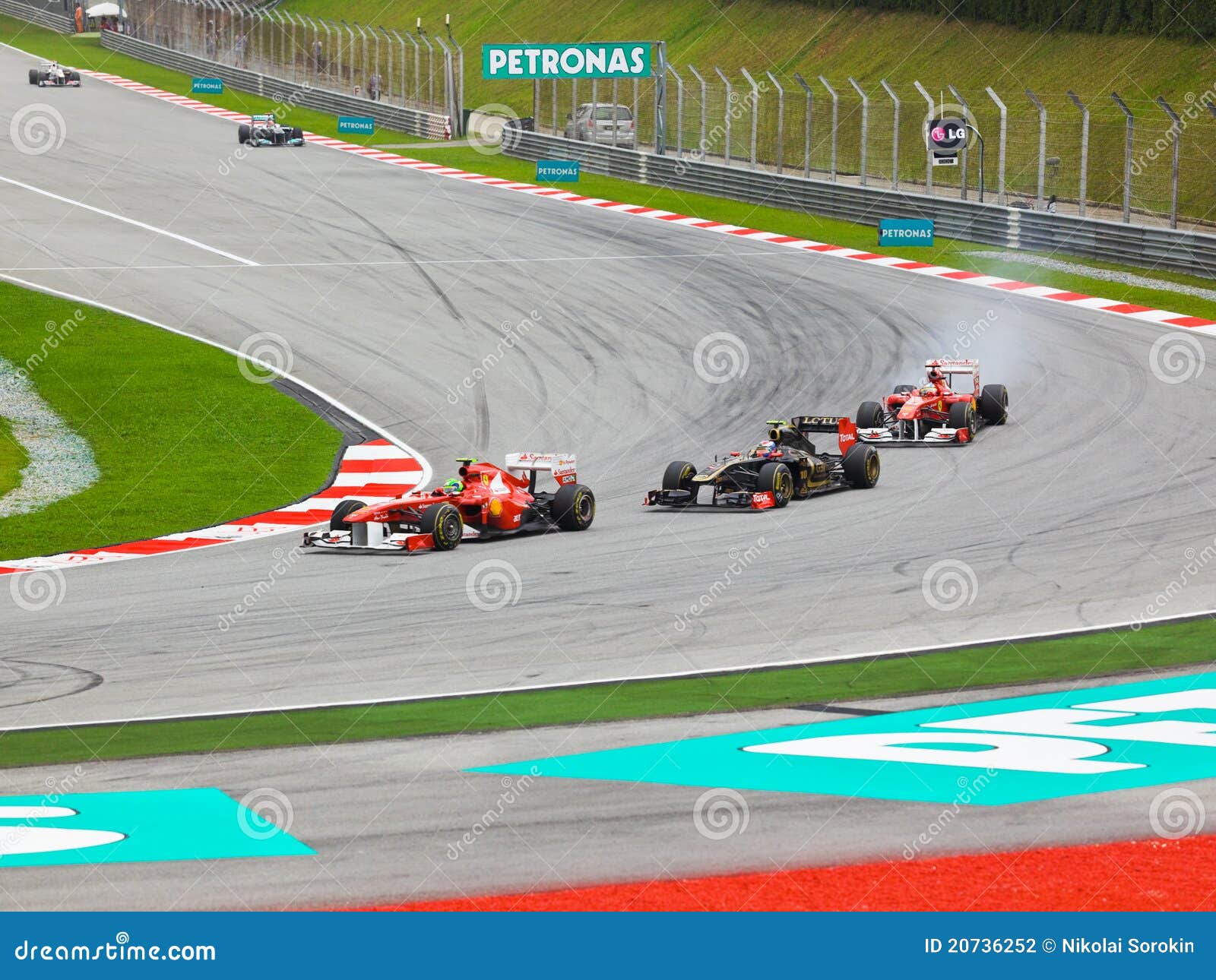 Cars on Track at Race of Formula 1 Editorial Photography - Image of ...