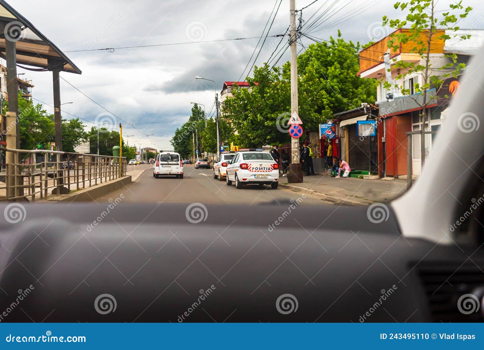 Cars in Traffic at Rush Hour in Bucharest, Romania, 2021 Editorial ...
