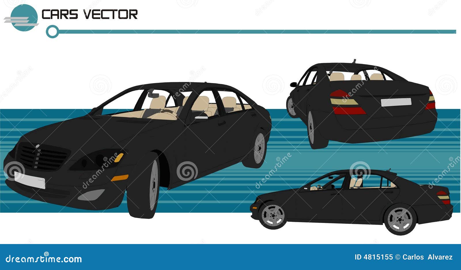 Cars vector stock vector. Illustration of road, engine - 4815155
