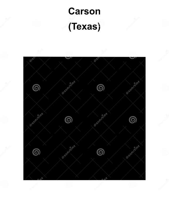 Carson outline map stock illustration. Illustration of tourism - 361790806