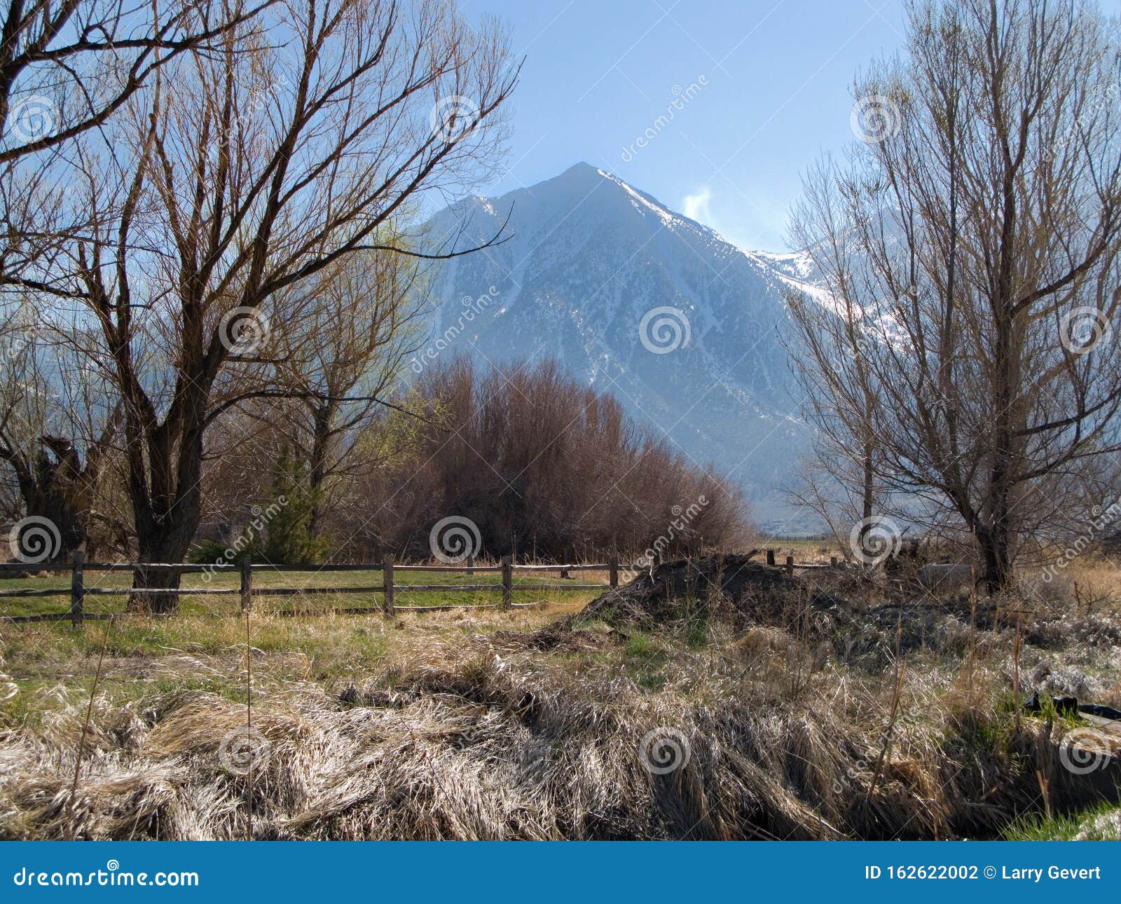 The Carson Range, Western Nevada Stock Photo - Image of california ...