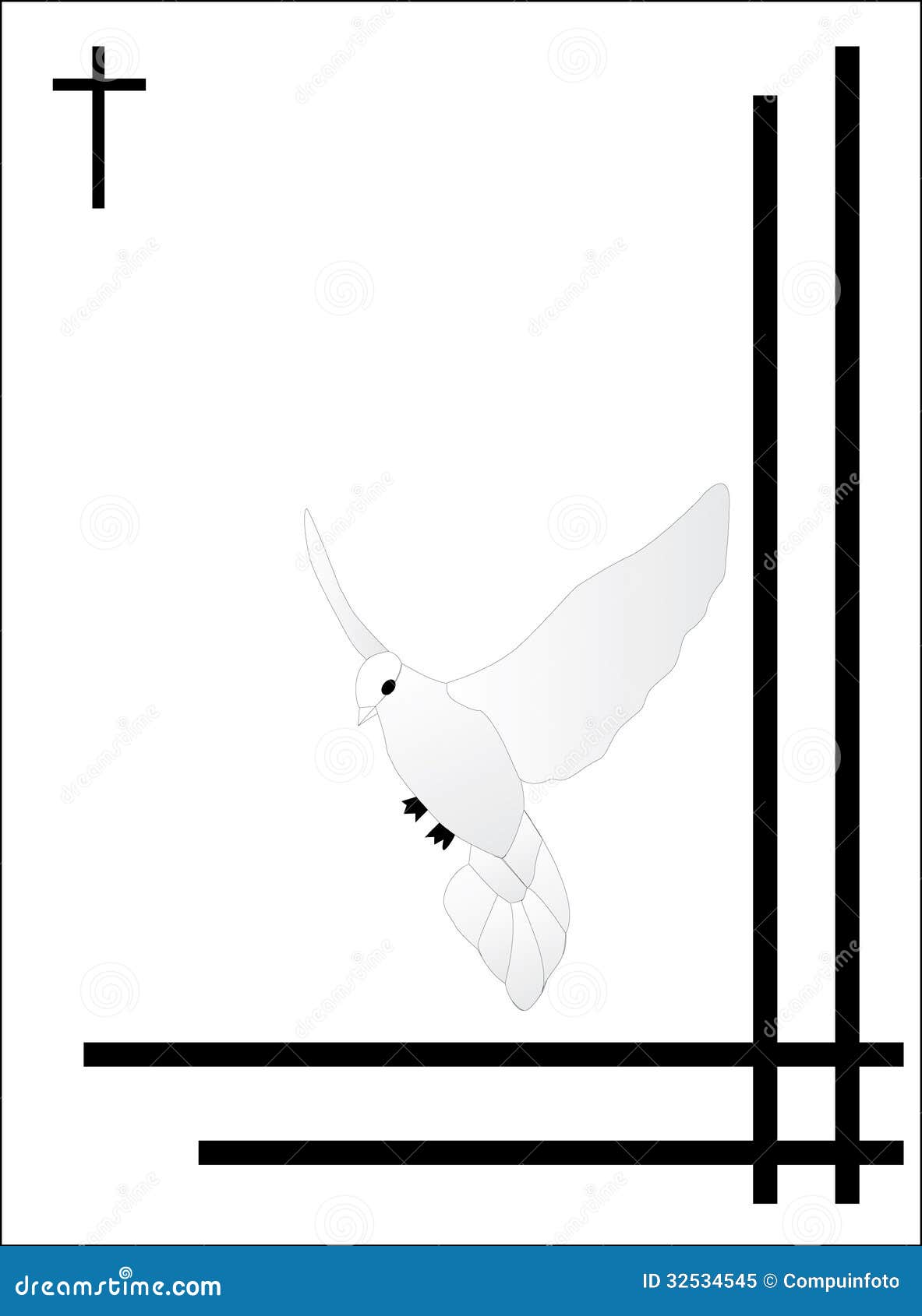 Cartão dos pêsames ilustração do vetor. Ilustração de condolência ...