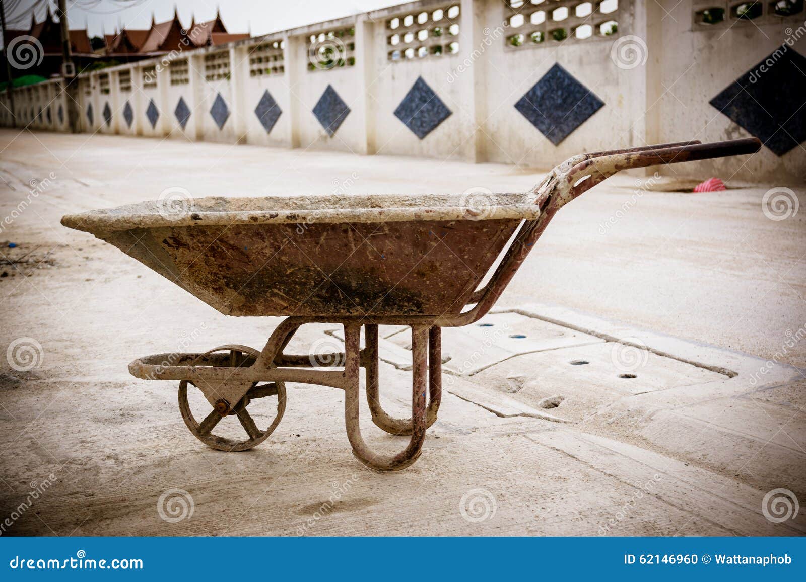 Cart for construction stock photo. Image of idea, mason - 62146960