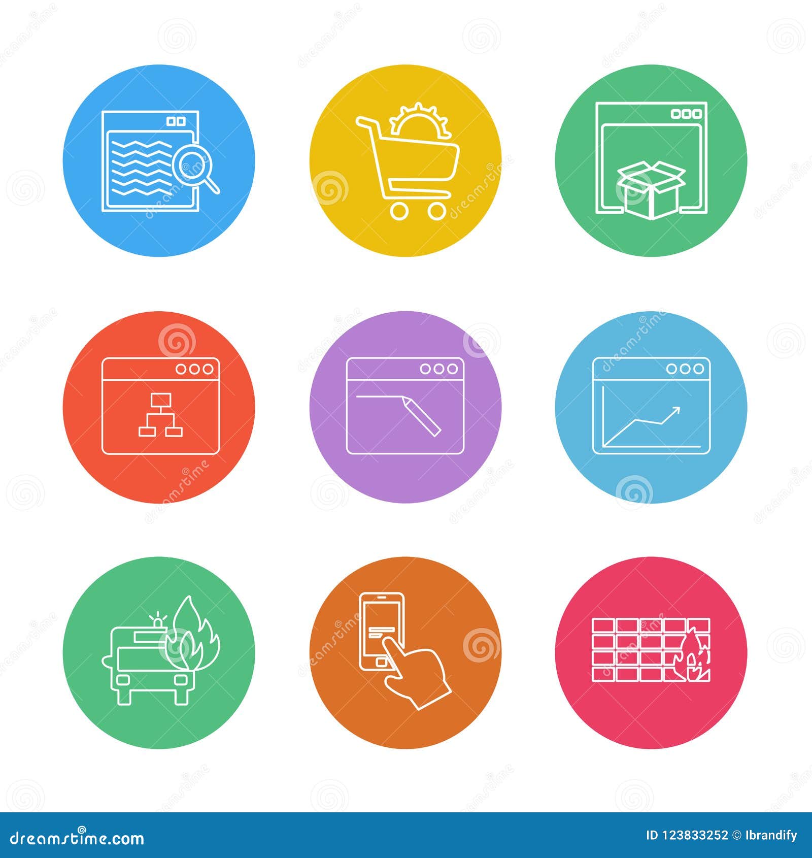 Cart ,dropbox , Windows , Ui , Layout , Web , User Interface , Cartoon ...