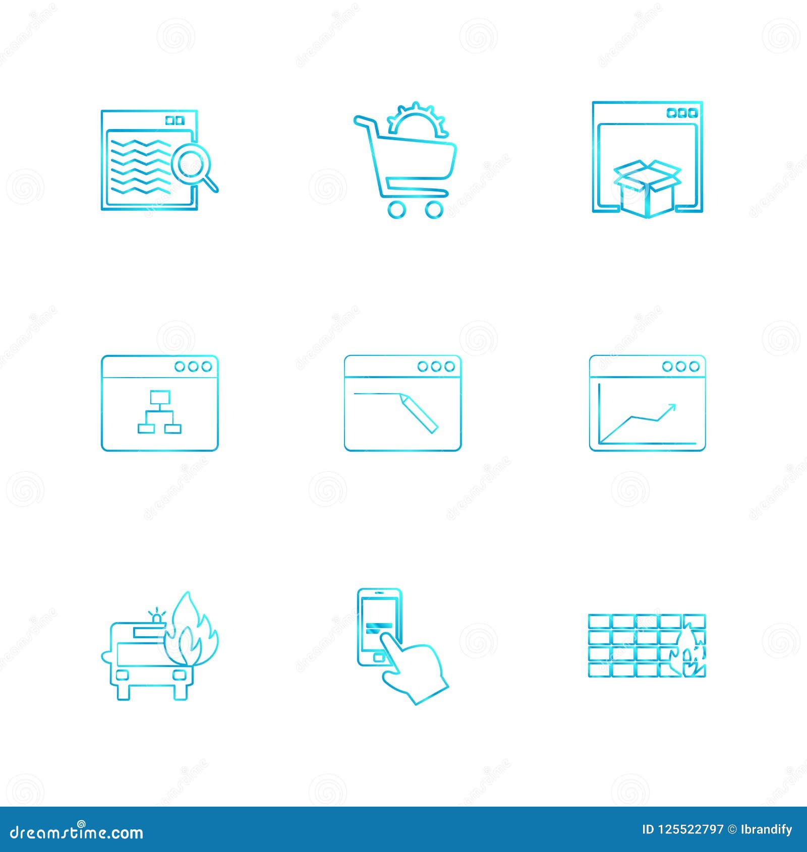 Cart ,dropbox , Windows , Ui , Layout , Web , User Interface , Stock ...