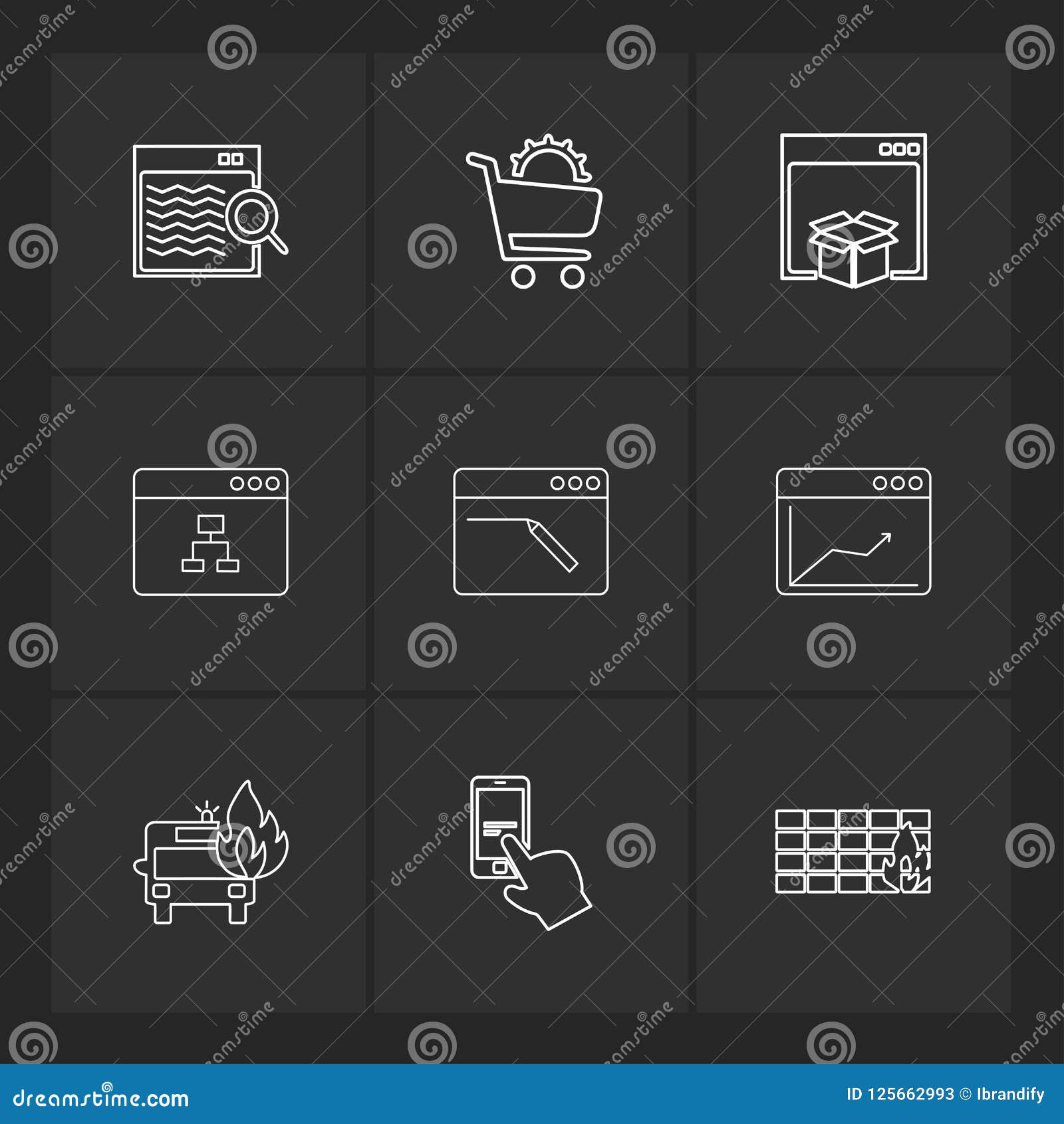 Cart ,dropbox , Windows , Ui , Layout , Web , User Interface , Stock ...