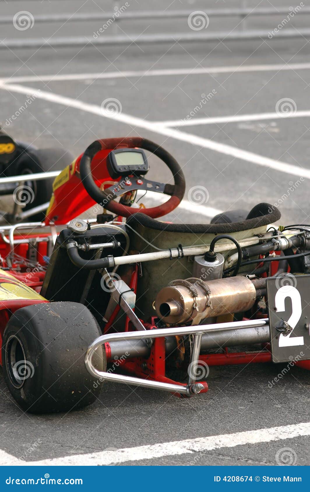 Cart pit-stop stock photo. Image of karts, sports, auto - 4208674