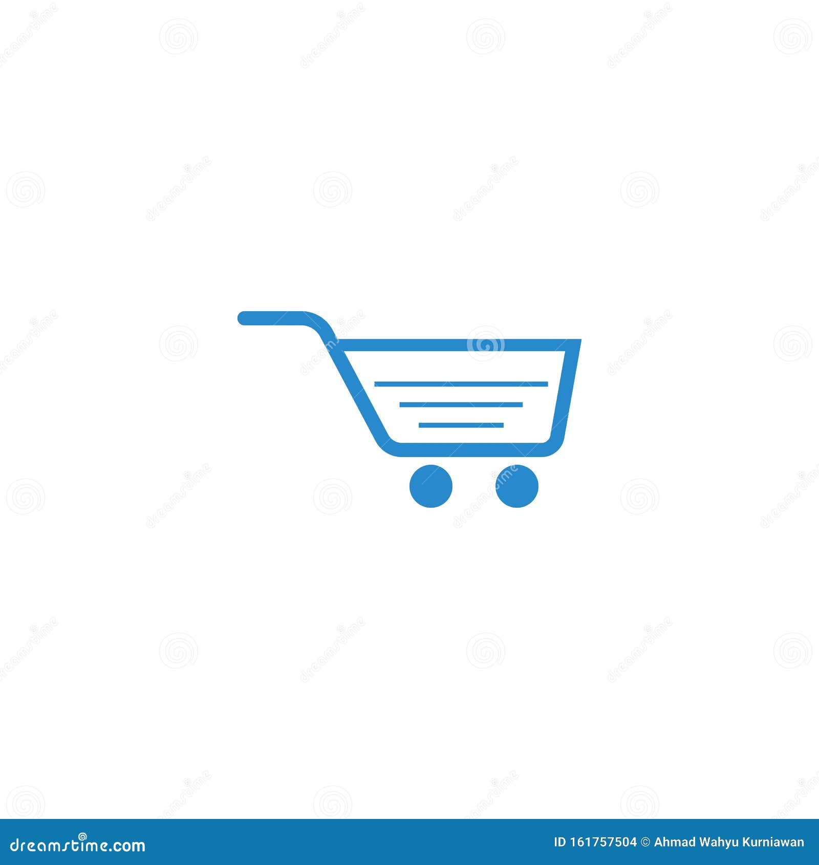 Cart shop logo stock vector. Illustration of market - 161757504
