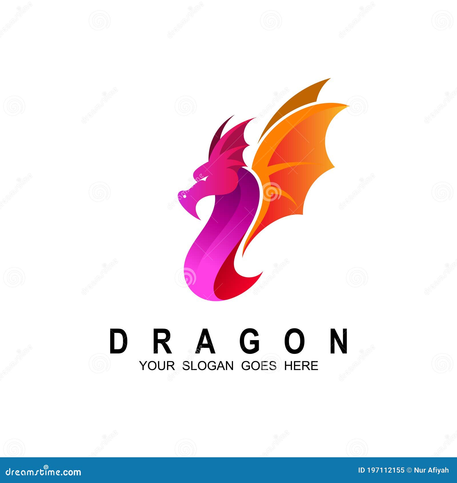 Dragon Logo , Martial Arts Logo + Traditional Icon Stock Vector ...