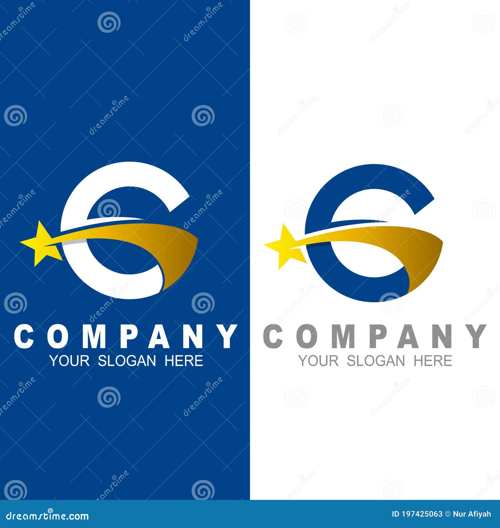 Letter G Star Logo, Letter G Galaxy Space Logo Design Stock Vector ...