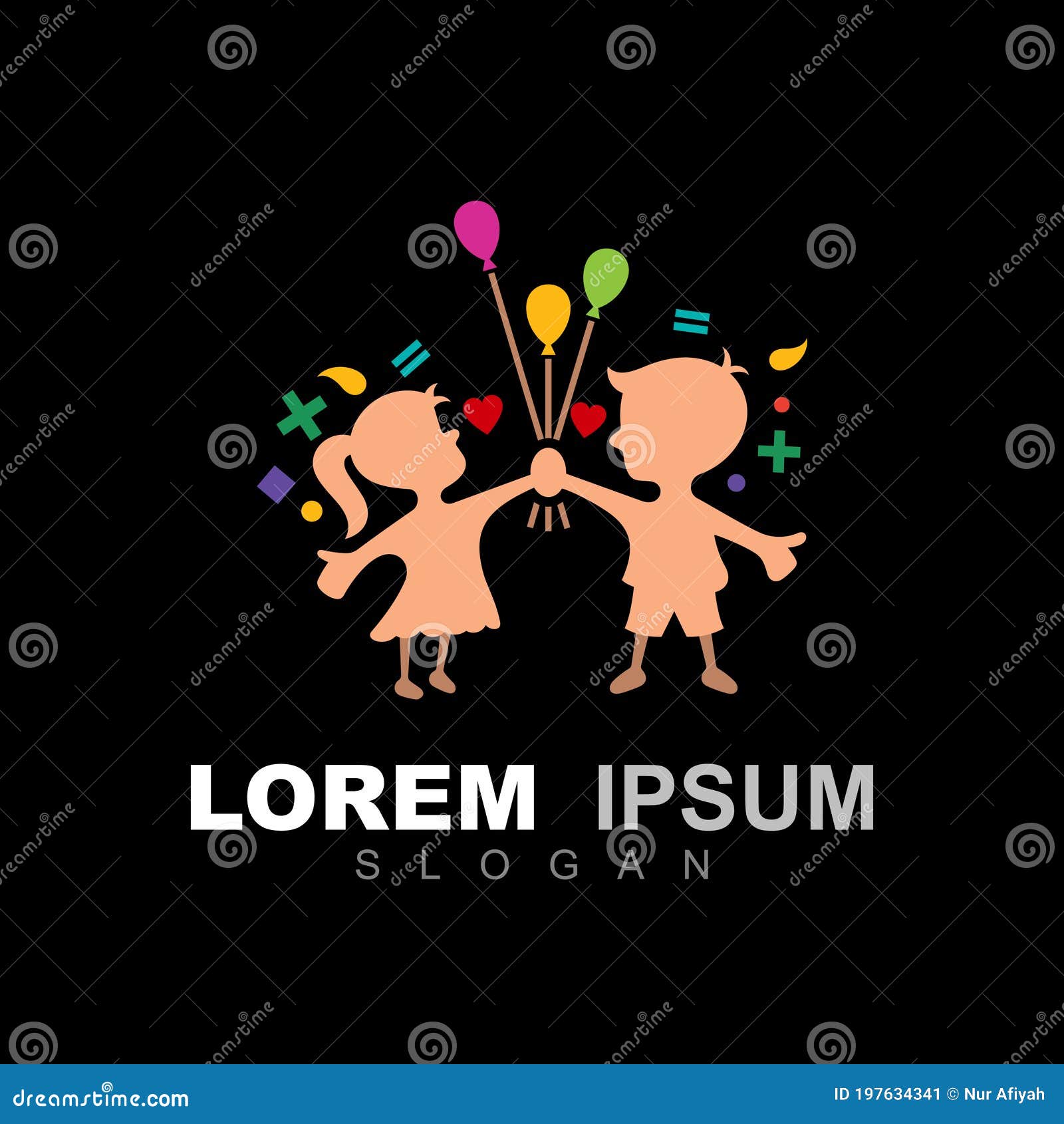 Logo For Child Development Organization Royalty-Free Stock Photo ...