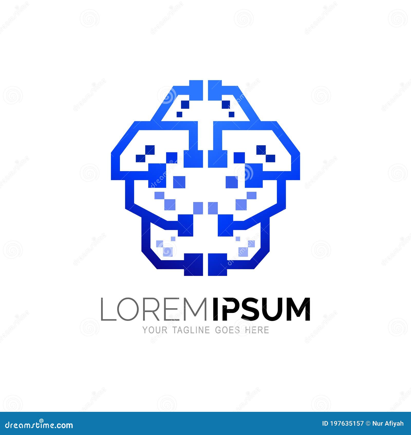 Science and Technology Logo Illustration Stock Vector - Illustration of ...