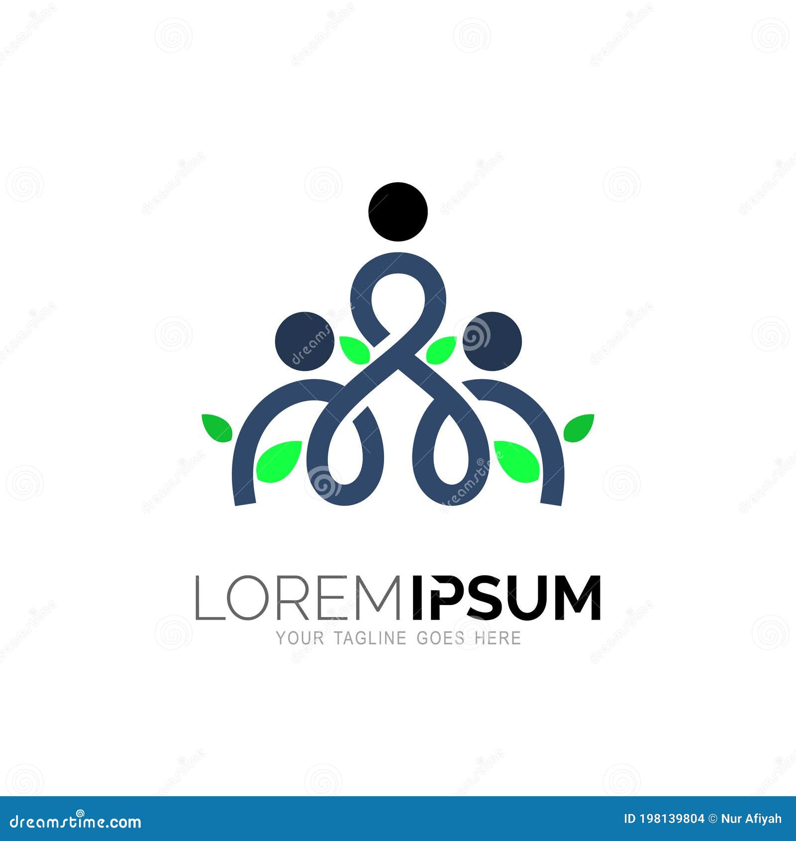 Human Unity Logo, People Group Modern Gradient Logos Designs Vector ...