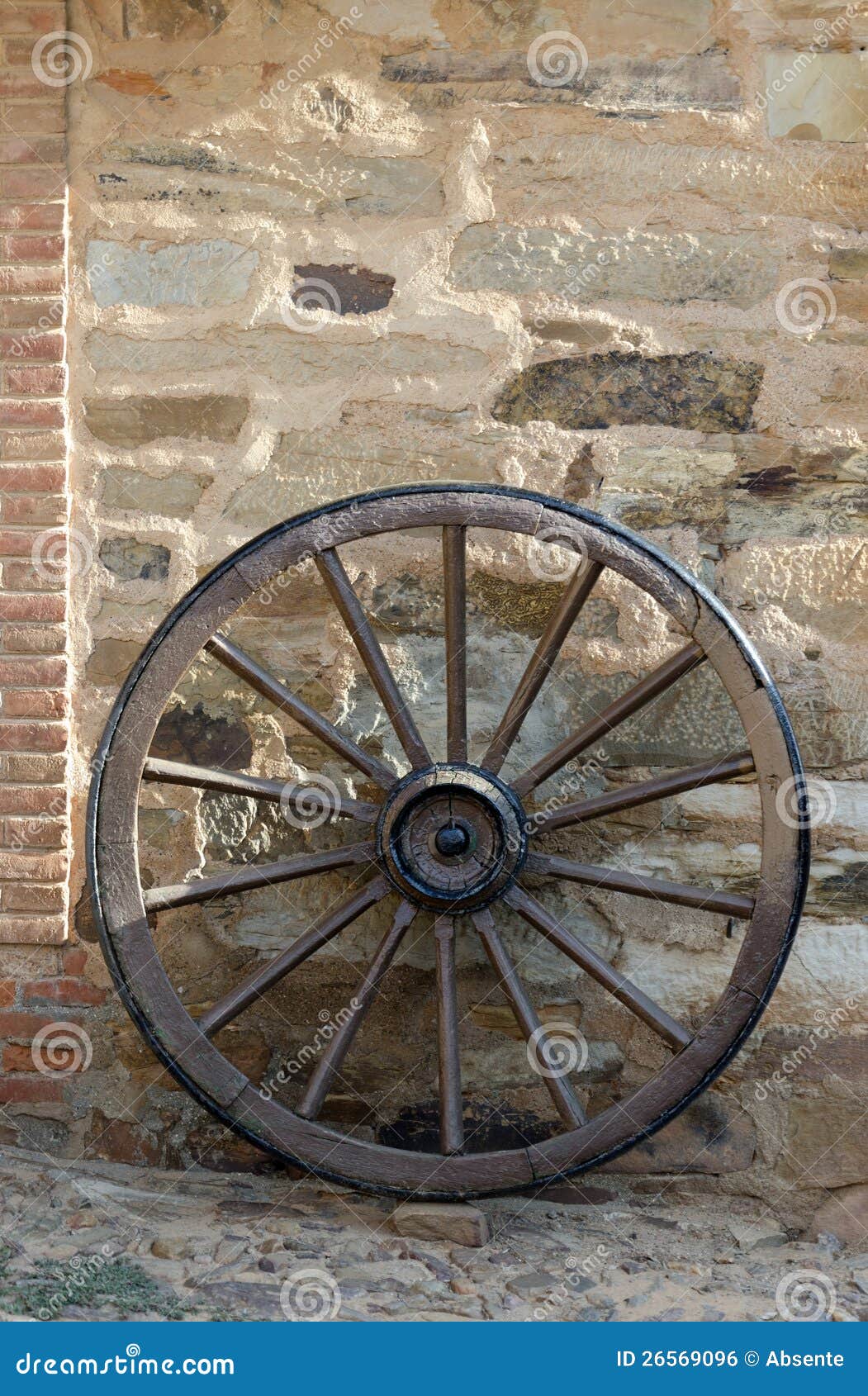 Cart Wheel stock photo. Image of handwork, country, century - 26569096