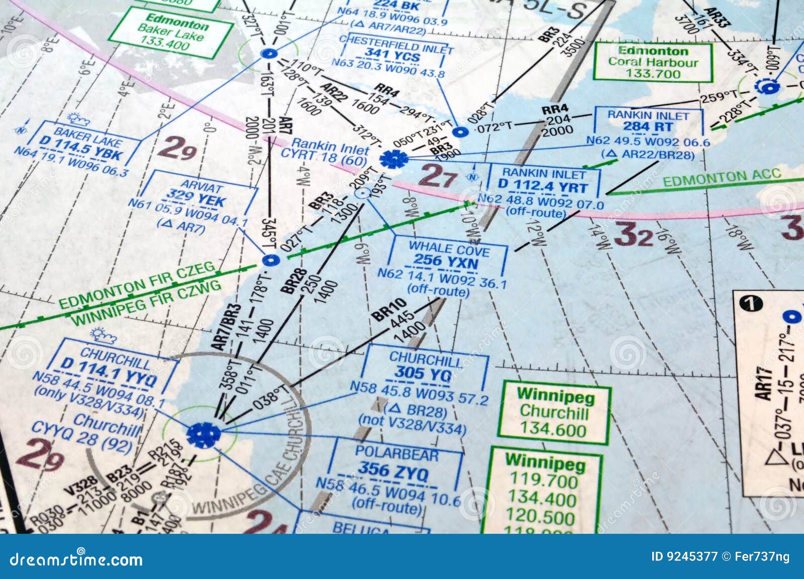 Carta De La Navegación Aérea Imagen de archivo - Imagen de ruta, vuelo ...