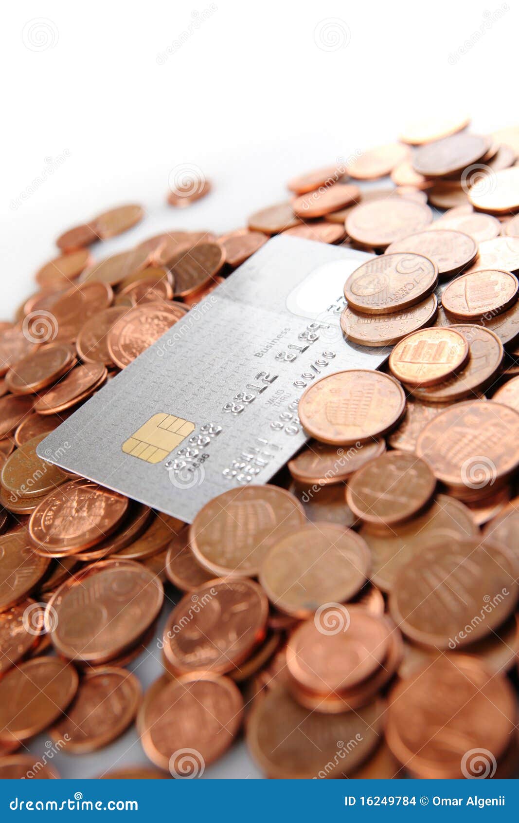 Carta Di Credito E Dei Soldi Fotografia Stock - Immagine di finanziario ...