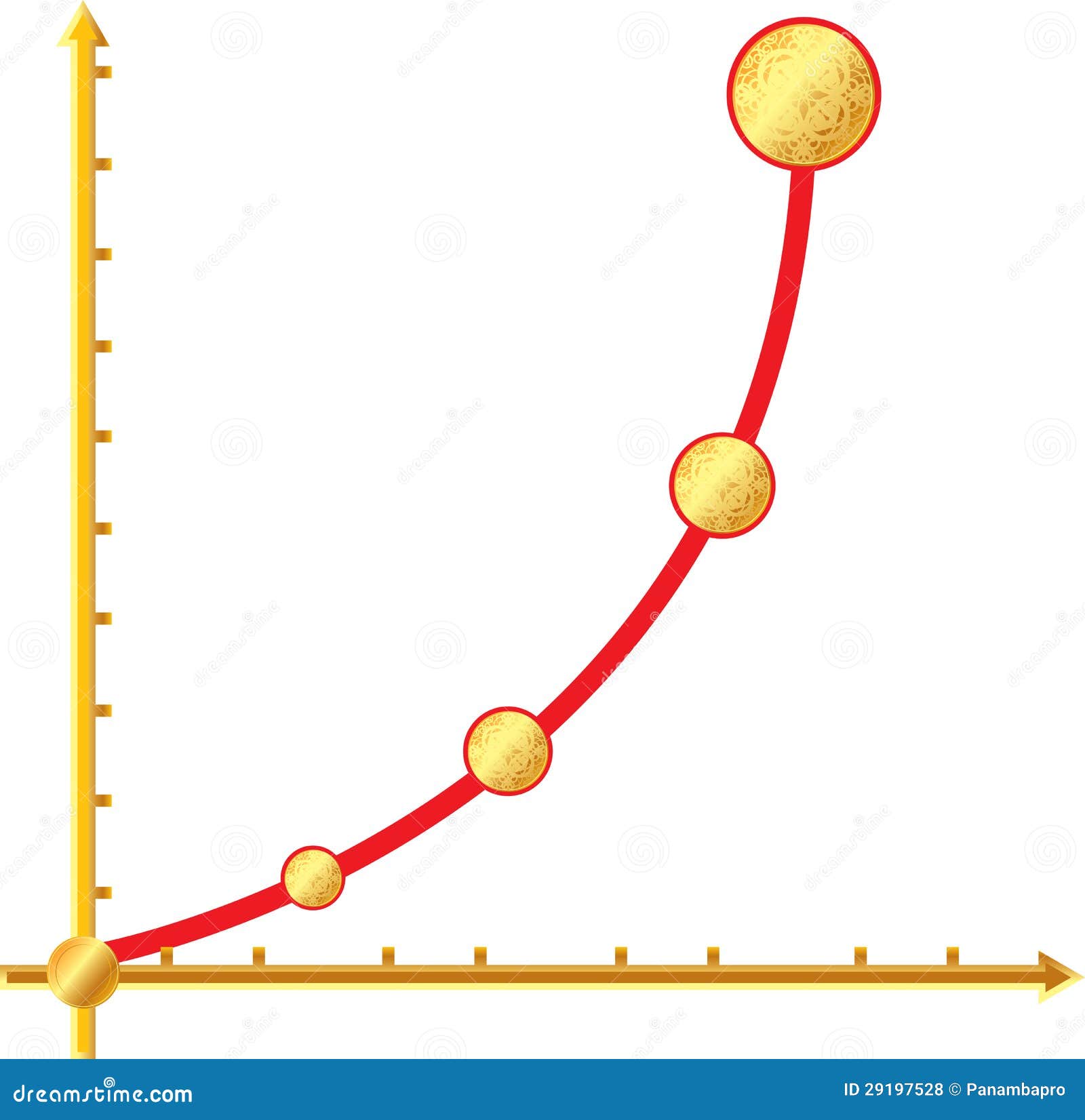 Carta financeira ilustração do vetor. Ilustração de diagrama - 29197528