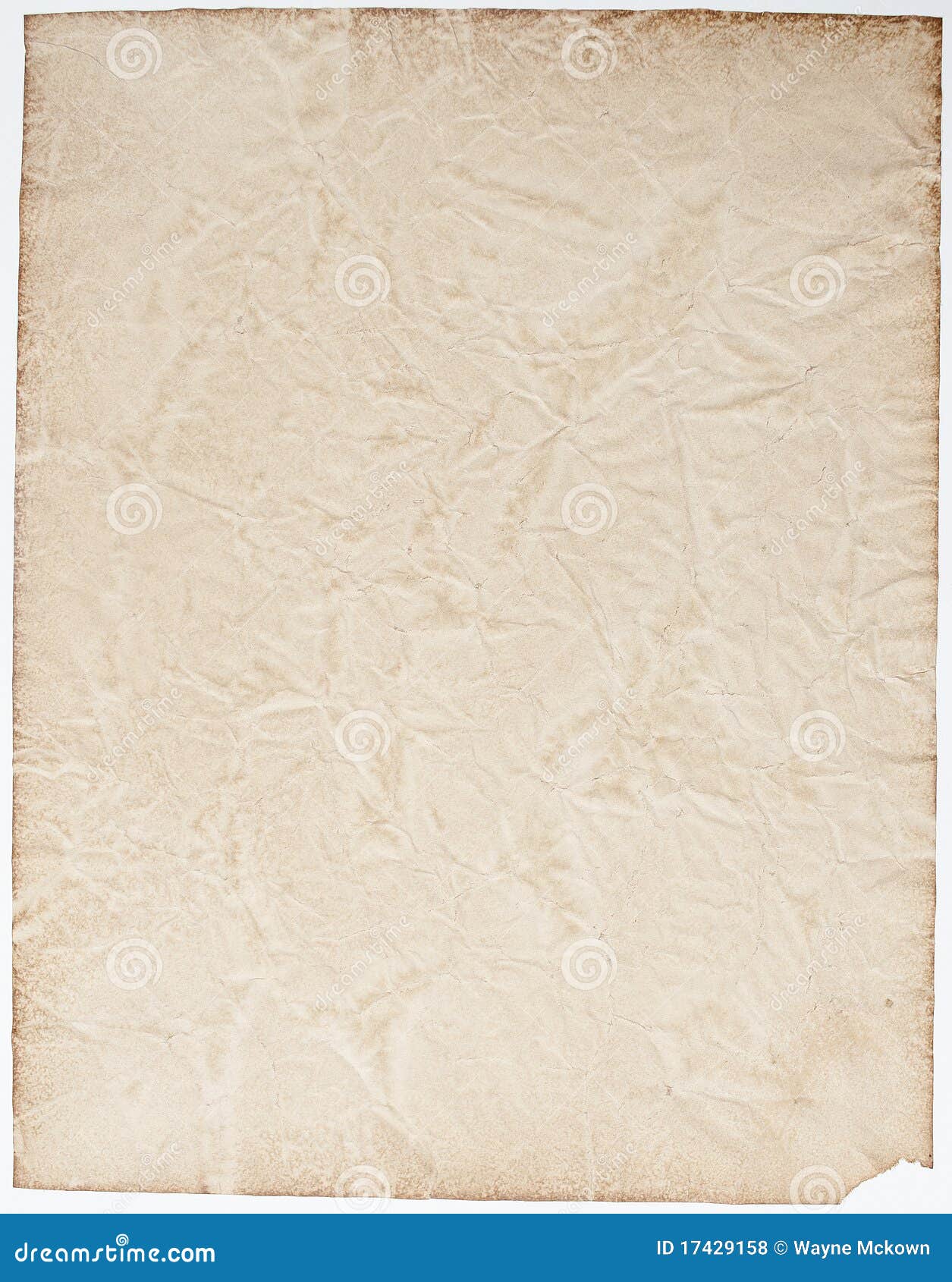 Carta pergamena fotografia stock. Immagine di crepa, invecchiamento ...