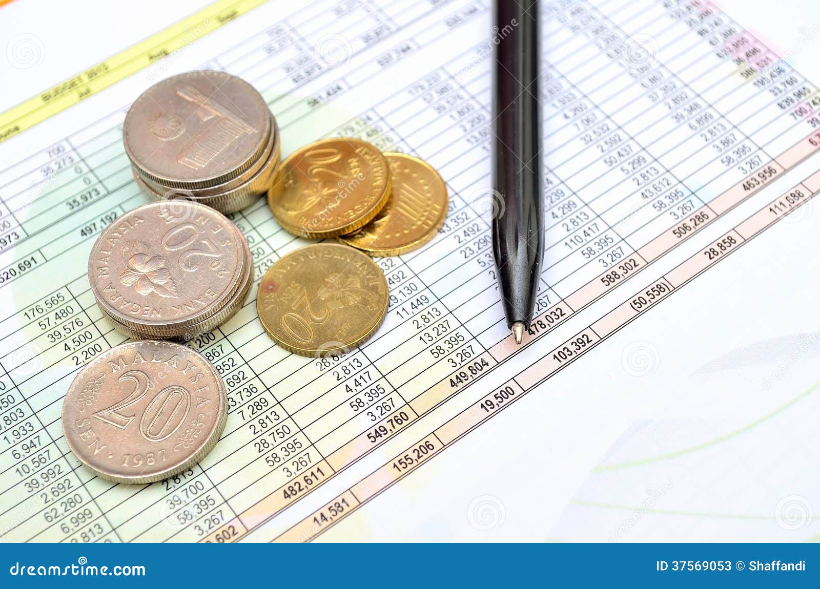 Cartas E Diagramas De Contabilidade Imagem de Stock - Imagem de equipe ...