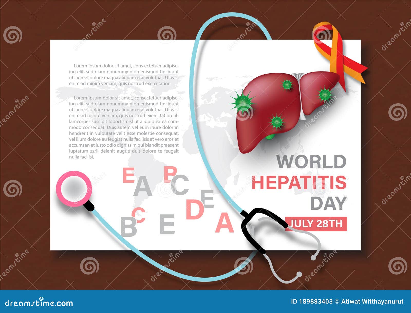 Cartaz Do Desenho Do Vetor Do Dia Da Hepatite Mundial. Ilustração do ... Cartaz Do Desenho Do Vetor Do Dia Da Hepatite Mundial. Ilustração do ...