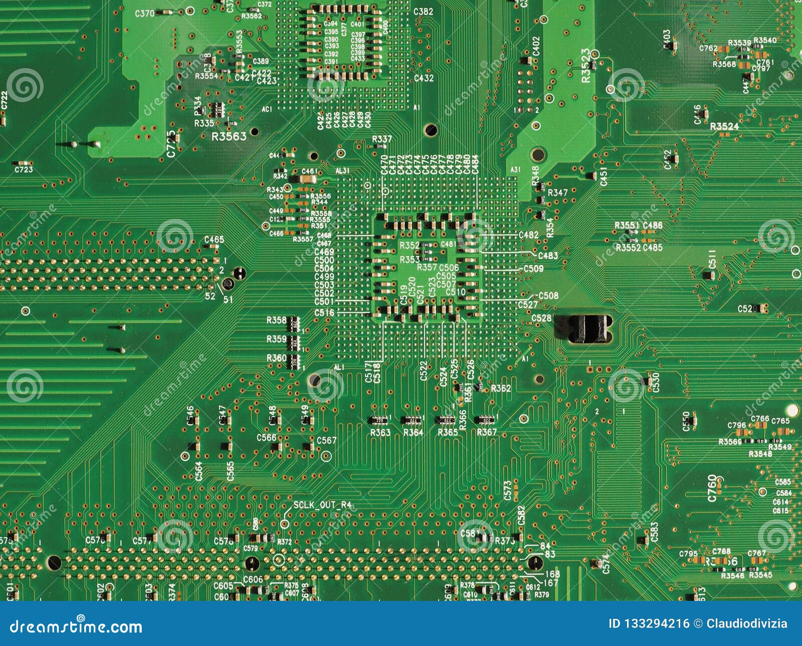 Carte électronique photo stock. Image du circuit, intégré - 133294216