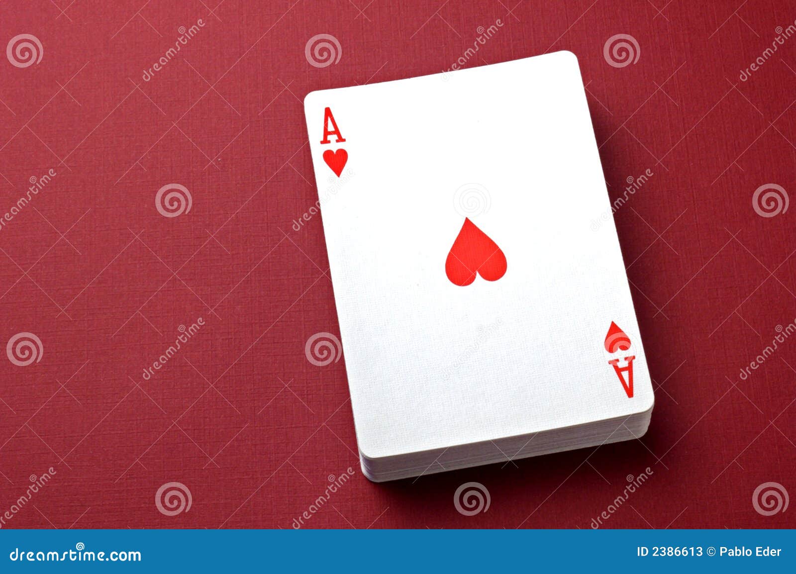 Carte d'as image stock. Image du détruisez, aléatoire - 2386613