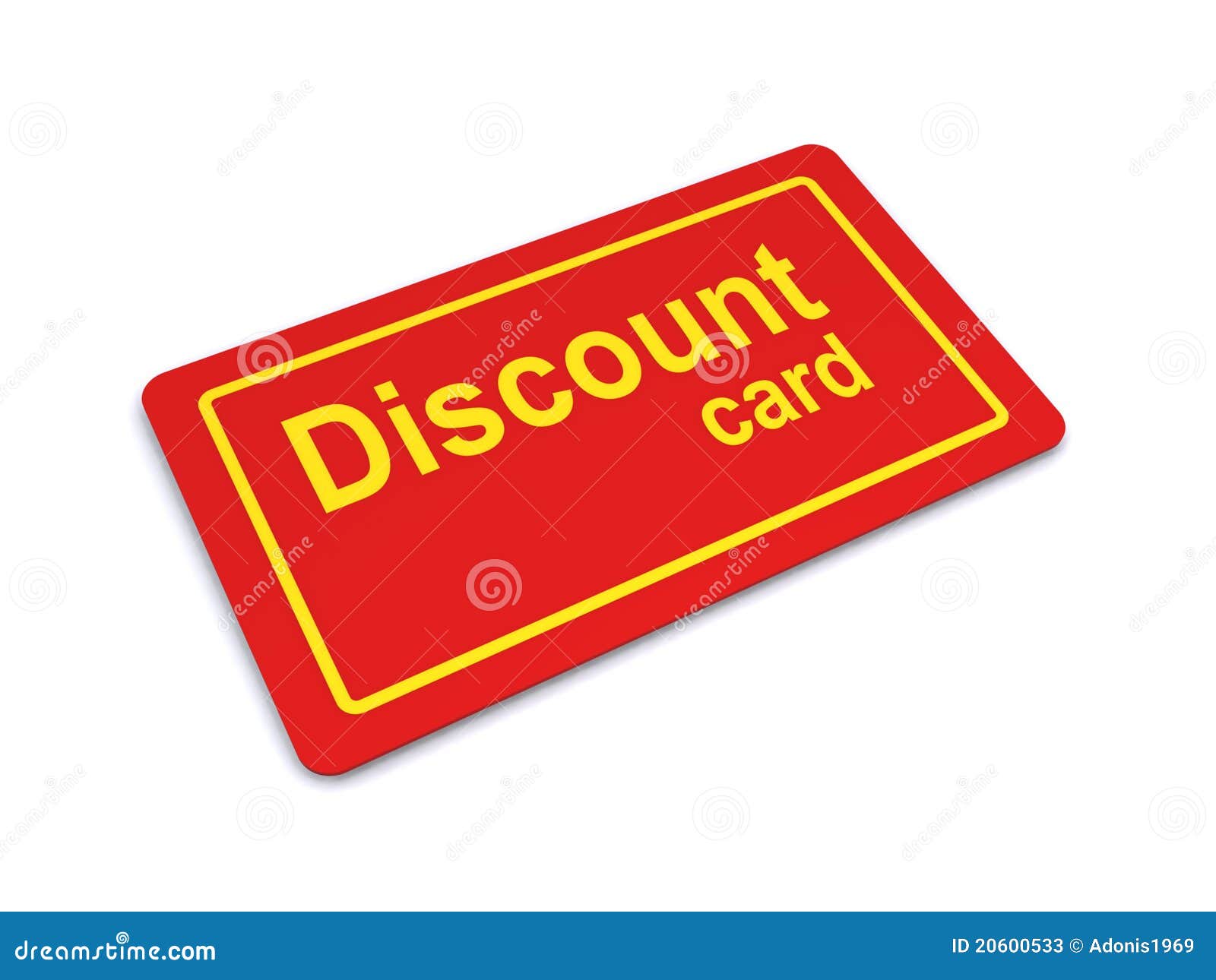 Carte d'escompte illustration stock. Illustration du épargne - 20600533