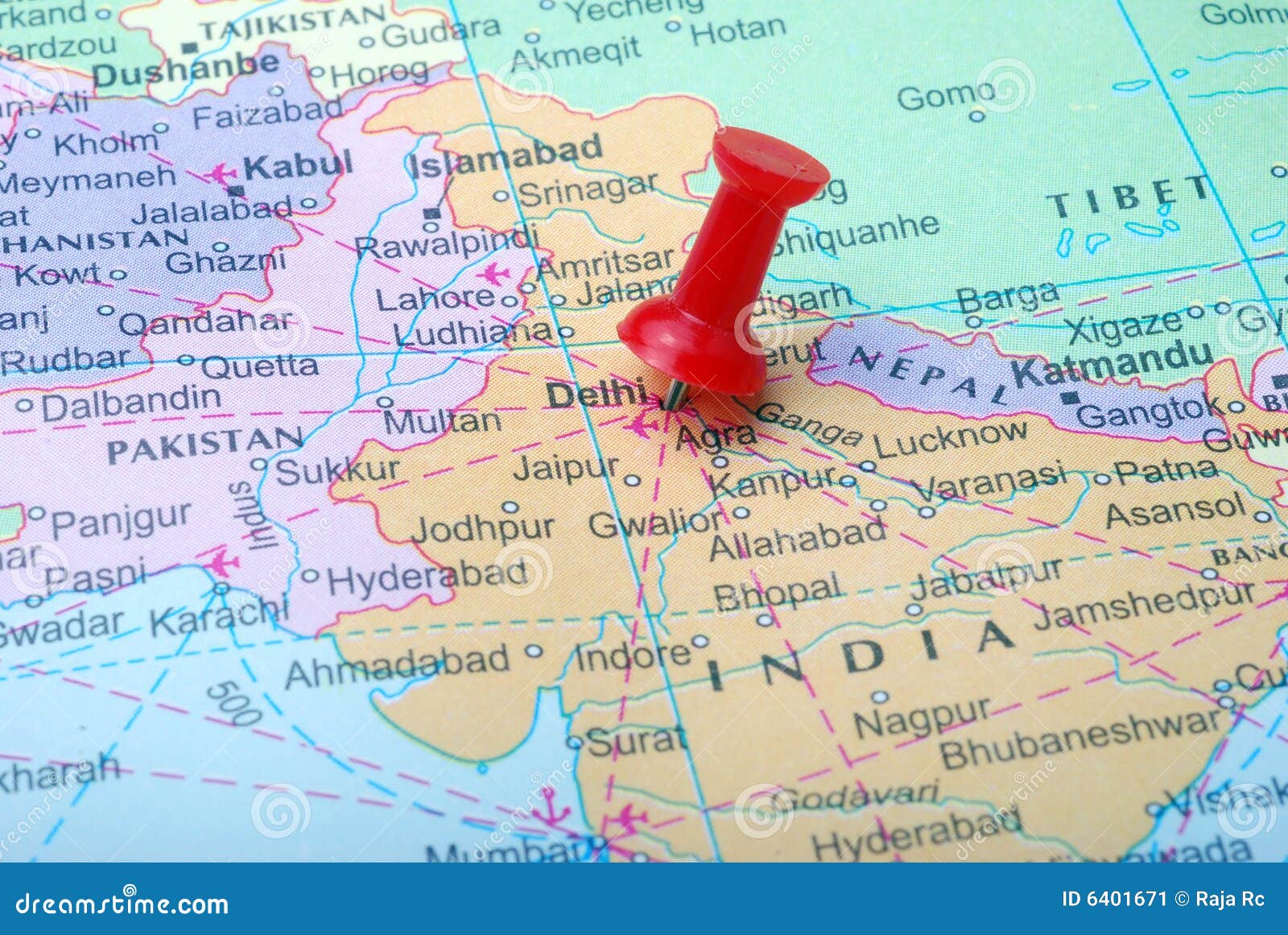 Carte de l'Inde image stock. Image du indien, course, capitale - 6401671