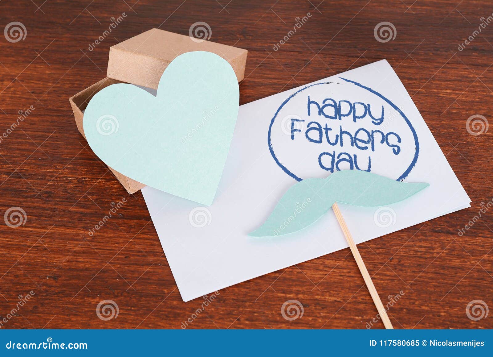 Carte De Voeux Du Jour De FatherÂ Image stock - Image du fête, carte ...