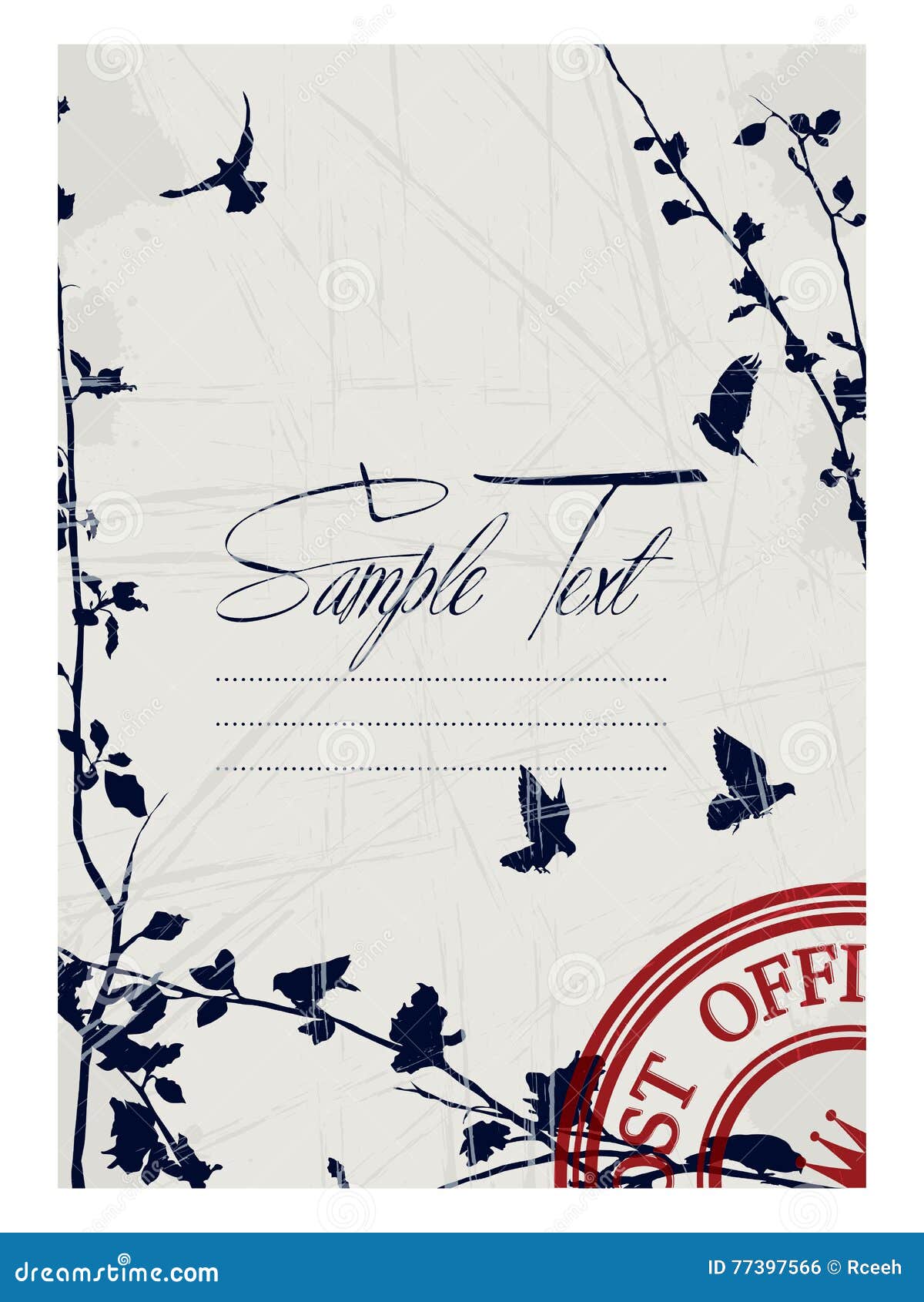 CARTE DES TEXTES illustration de vecteur. Illustration du conception ...