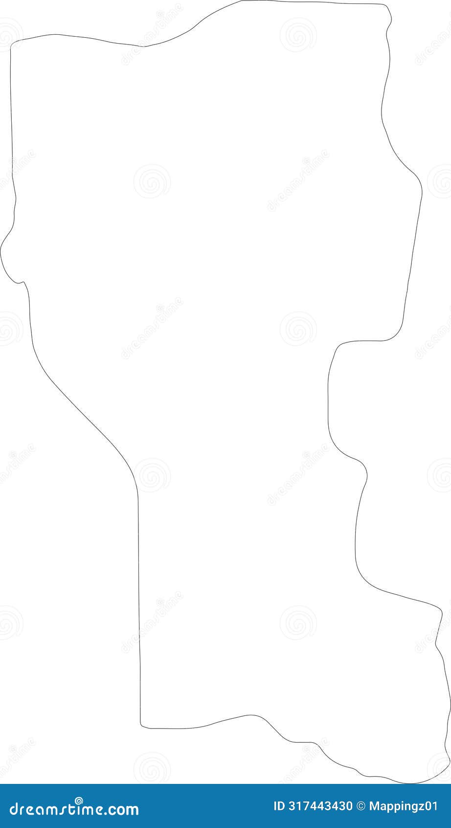 Carte du benin de donga illustration de vecteur. Illustration du course ...