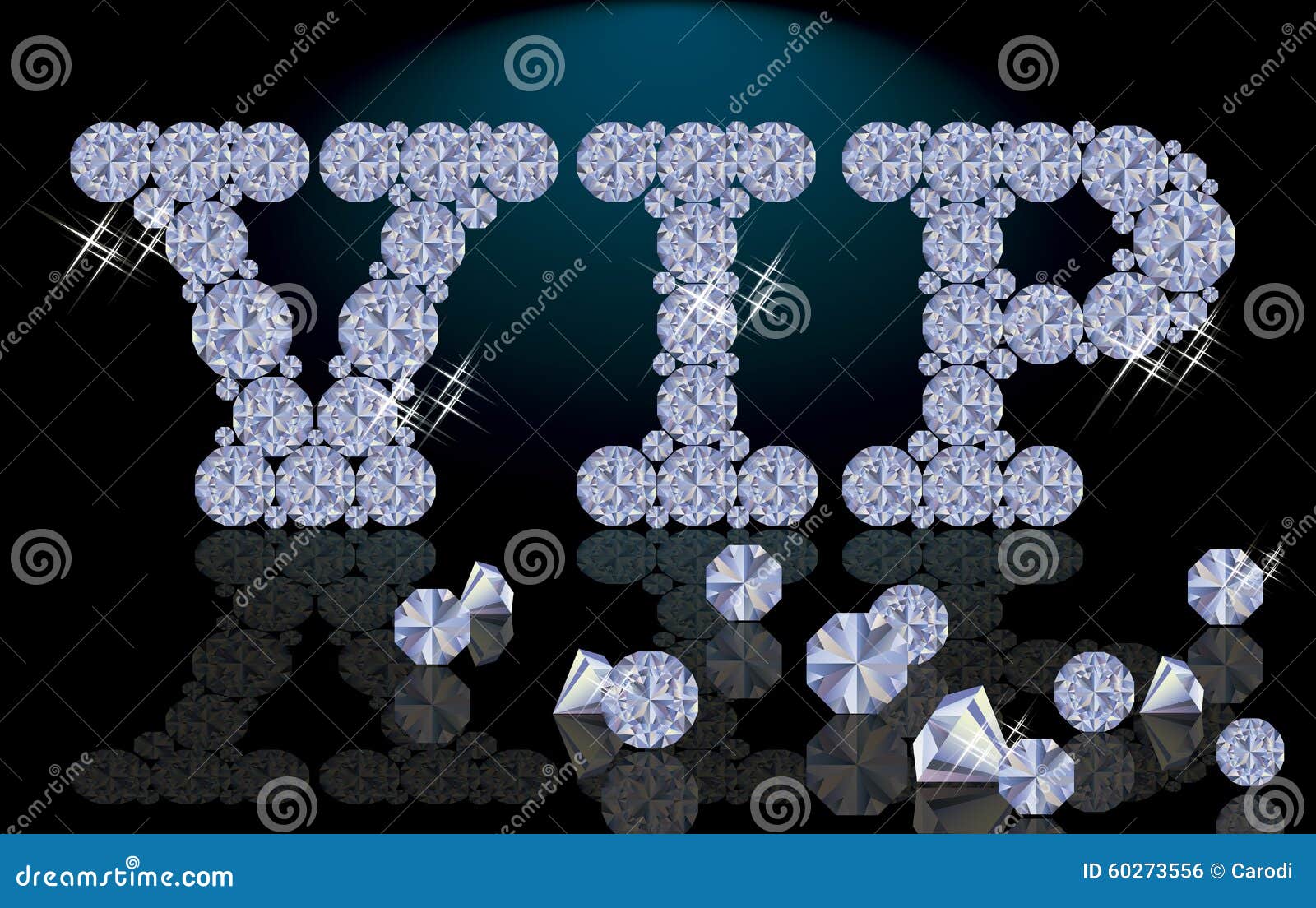 Carte Du Diamant VIP, Vecteur Illustration de Vecteur - Illustration du ...