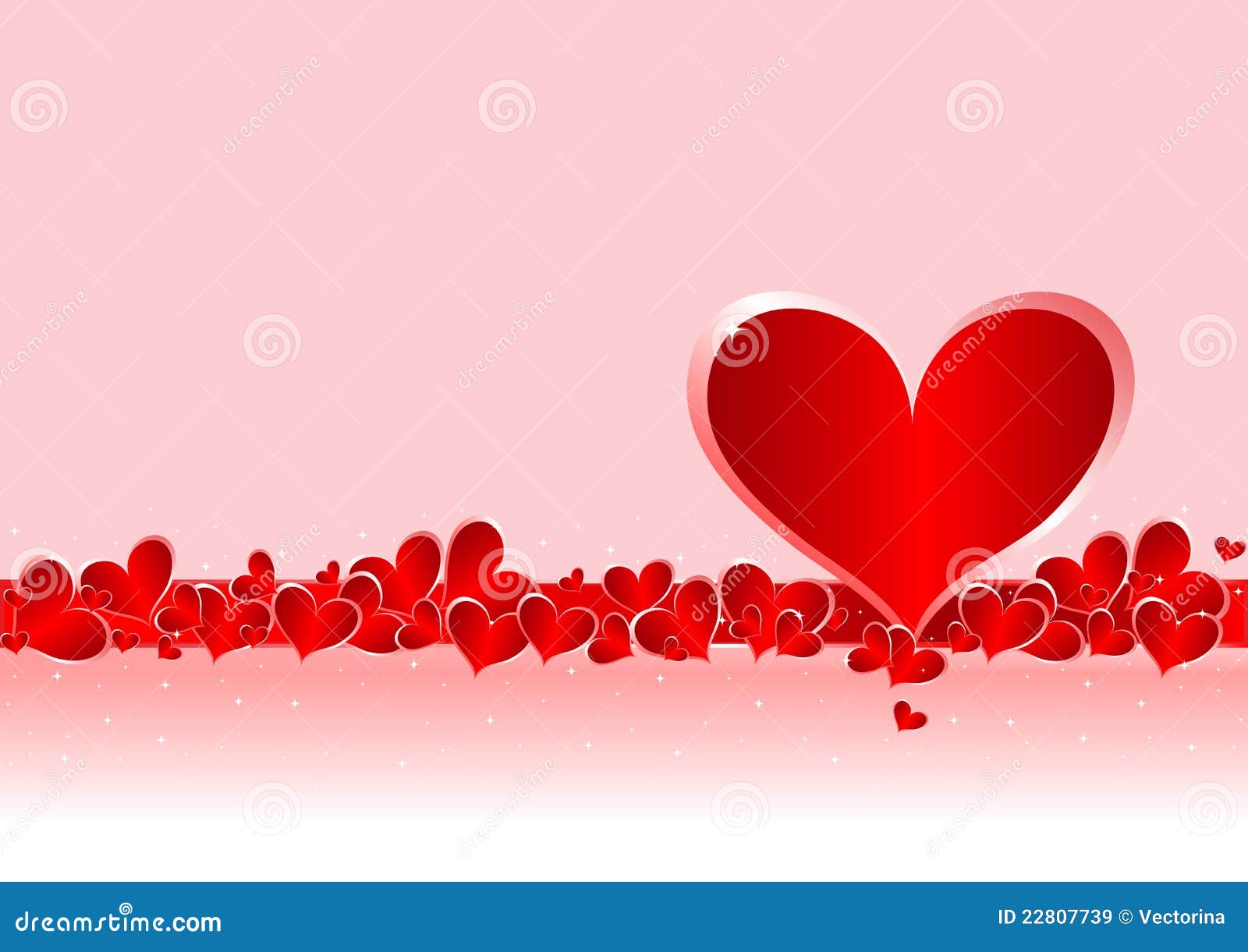 Carte du jour de Valentine illustration de vecteur. Illustration du ...