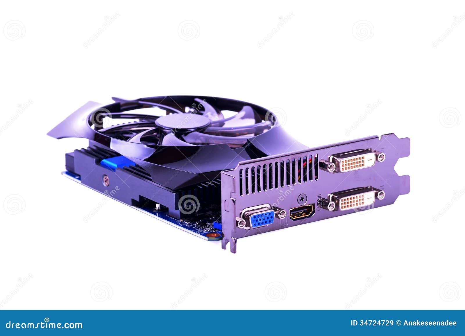 Carte du VGA image stock. Image du dessin, ordinateur - 34724729