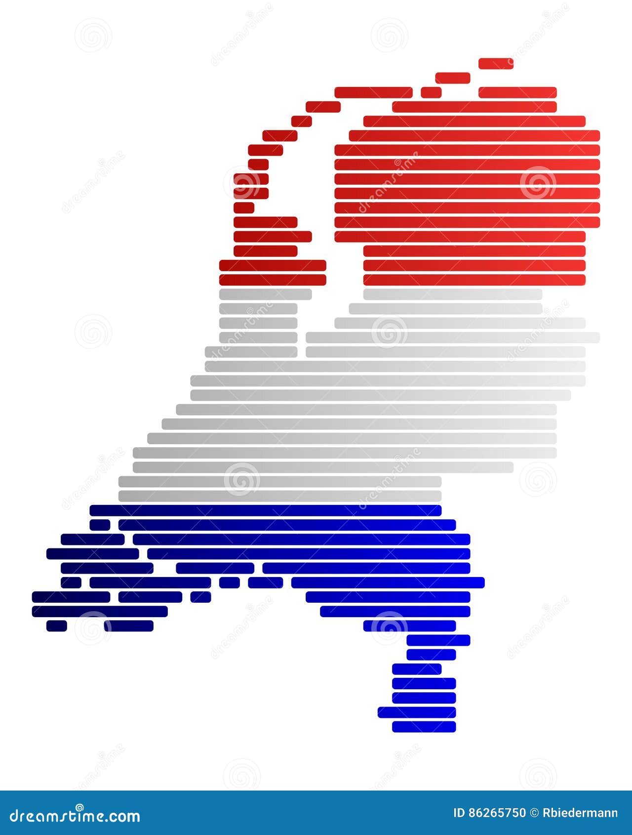 Carte Et Drapeau Des Pays-Bas Illustration de Vecteur - Illustration du ...