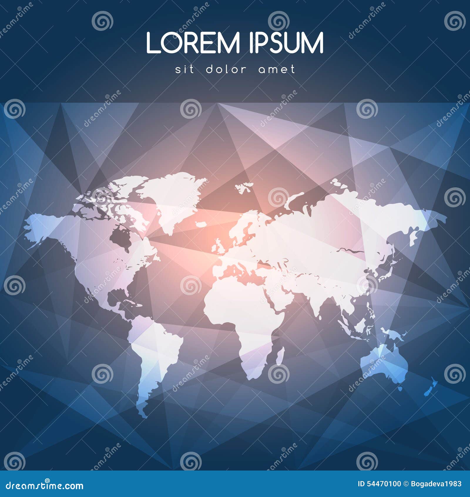 Carte globale illustration de vecteur. Illustration of éducation - 54470100